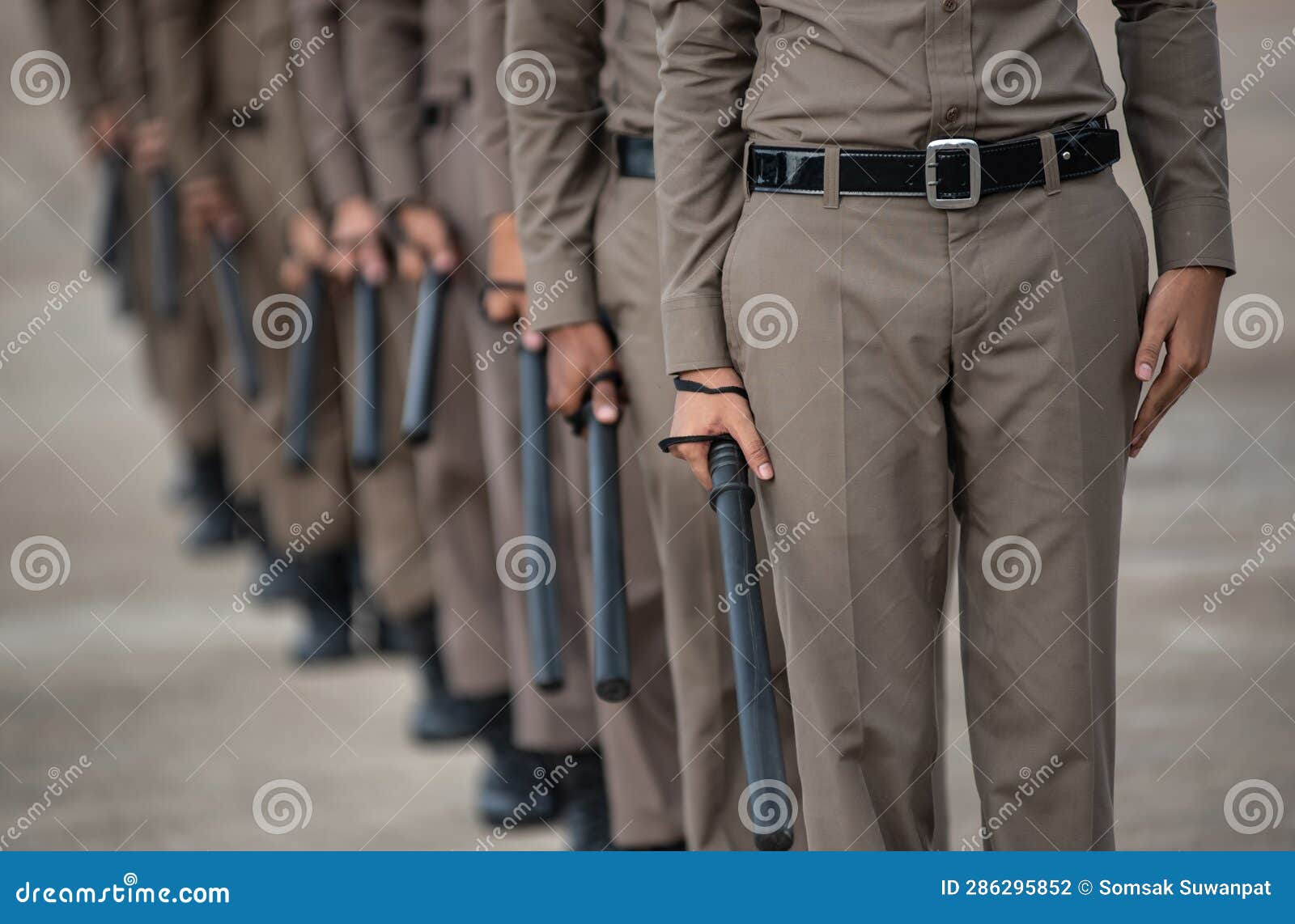 Riot Police Control the Crowd Stock Photo - Image of police, illegal ...