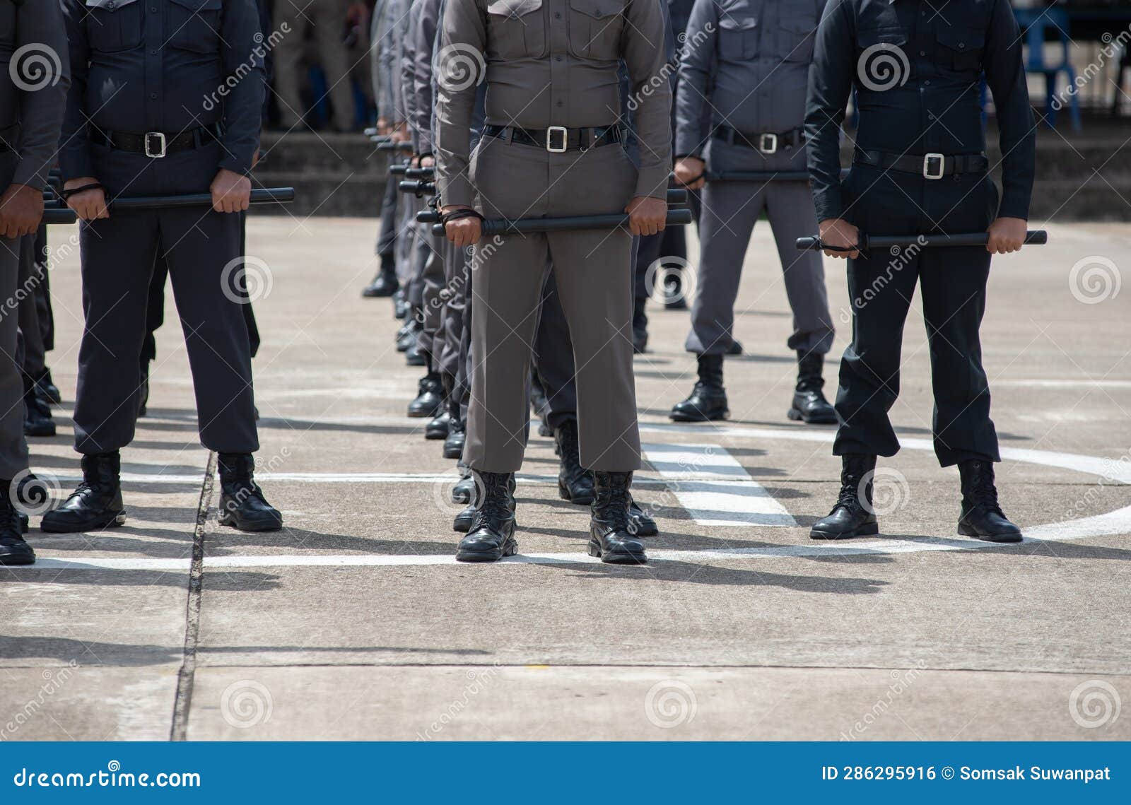 Riot Police Control the Crowd Stock Photo - Image of crowd, political ...