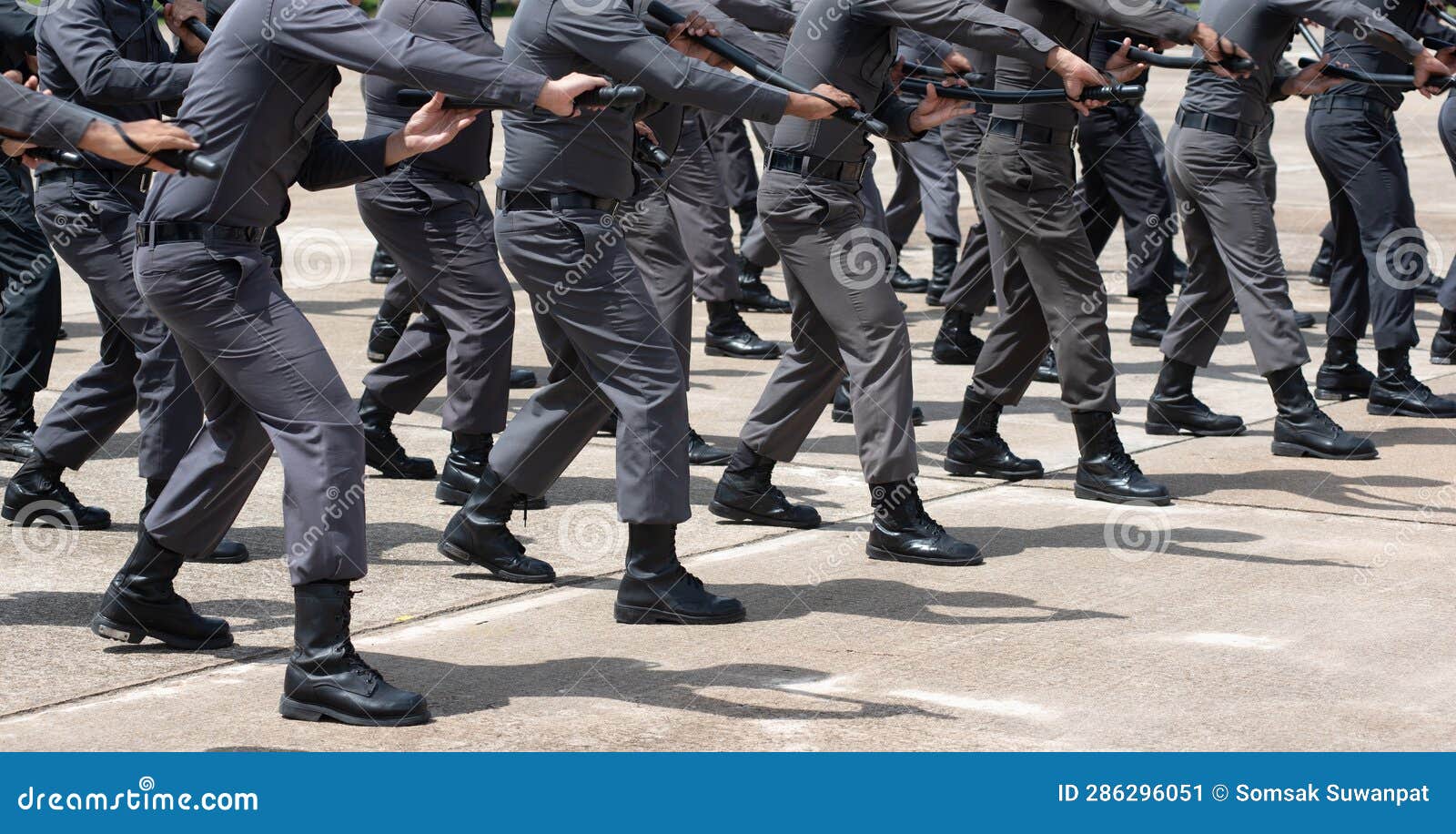 Riot Police Control the Crowd Stock Image - Image of protection, armour ...