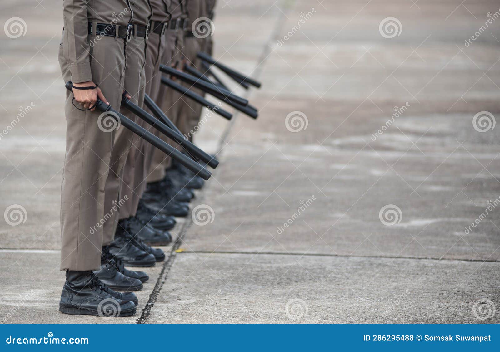 Riot Police Control the Crowd Stock Photo - Image of enforcement ...