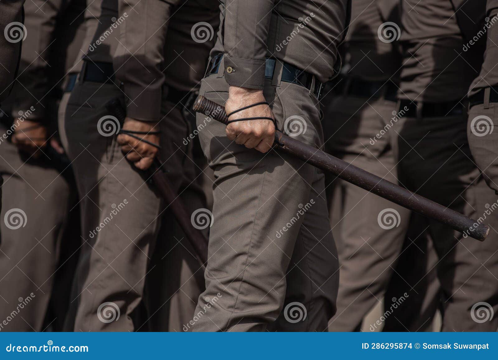 Riot Police Control the Crowd Stock Photo - Image of political, crowd ...