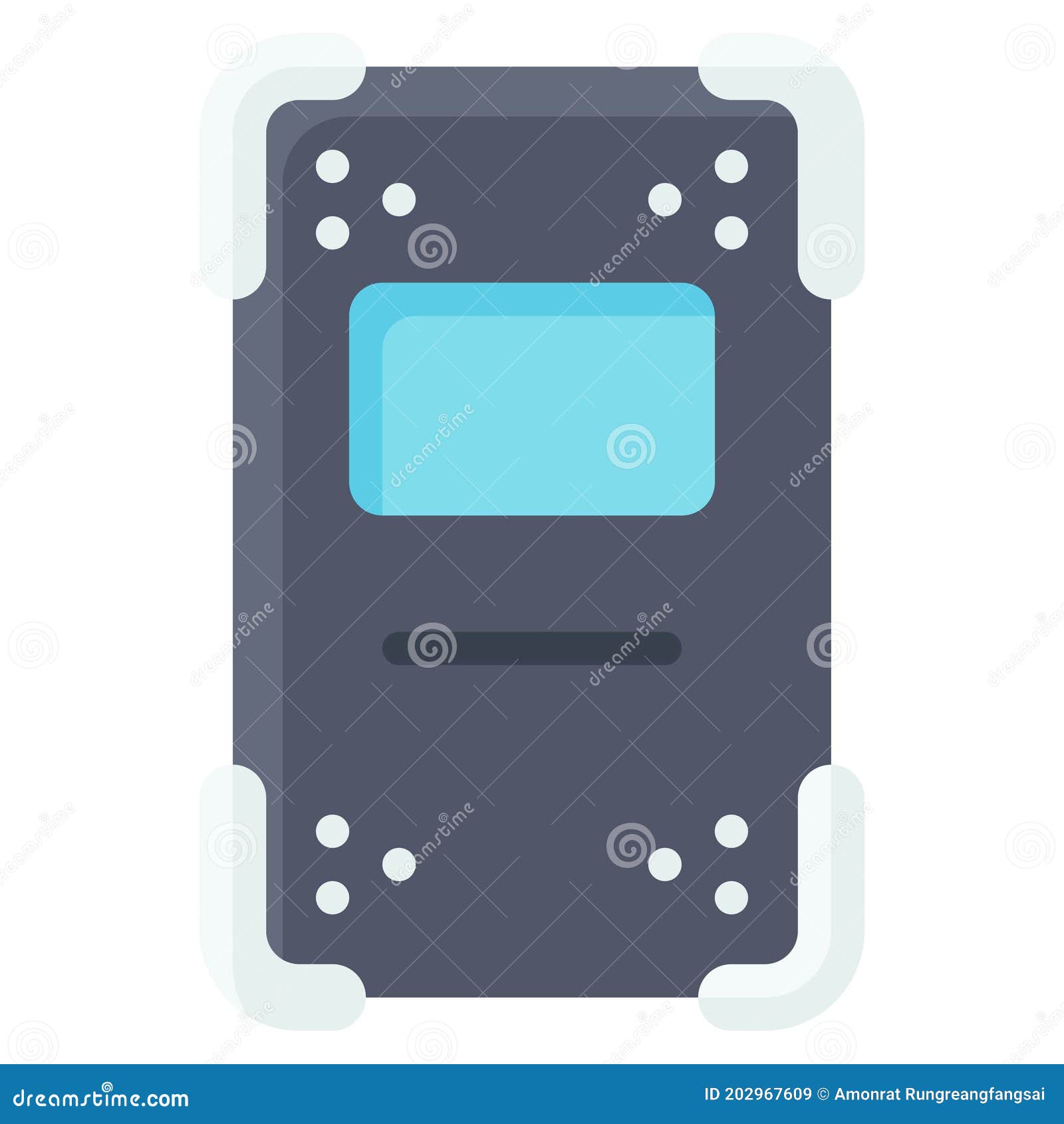 Riot Shield Icon, Protest Related Vector Stock Vector - Illustration of ...