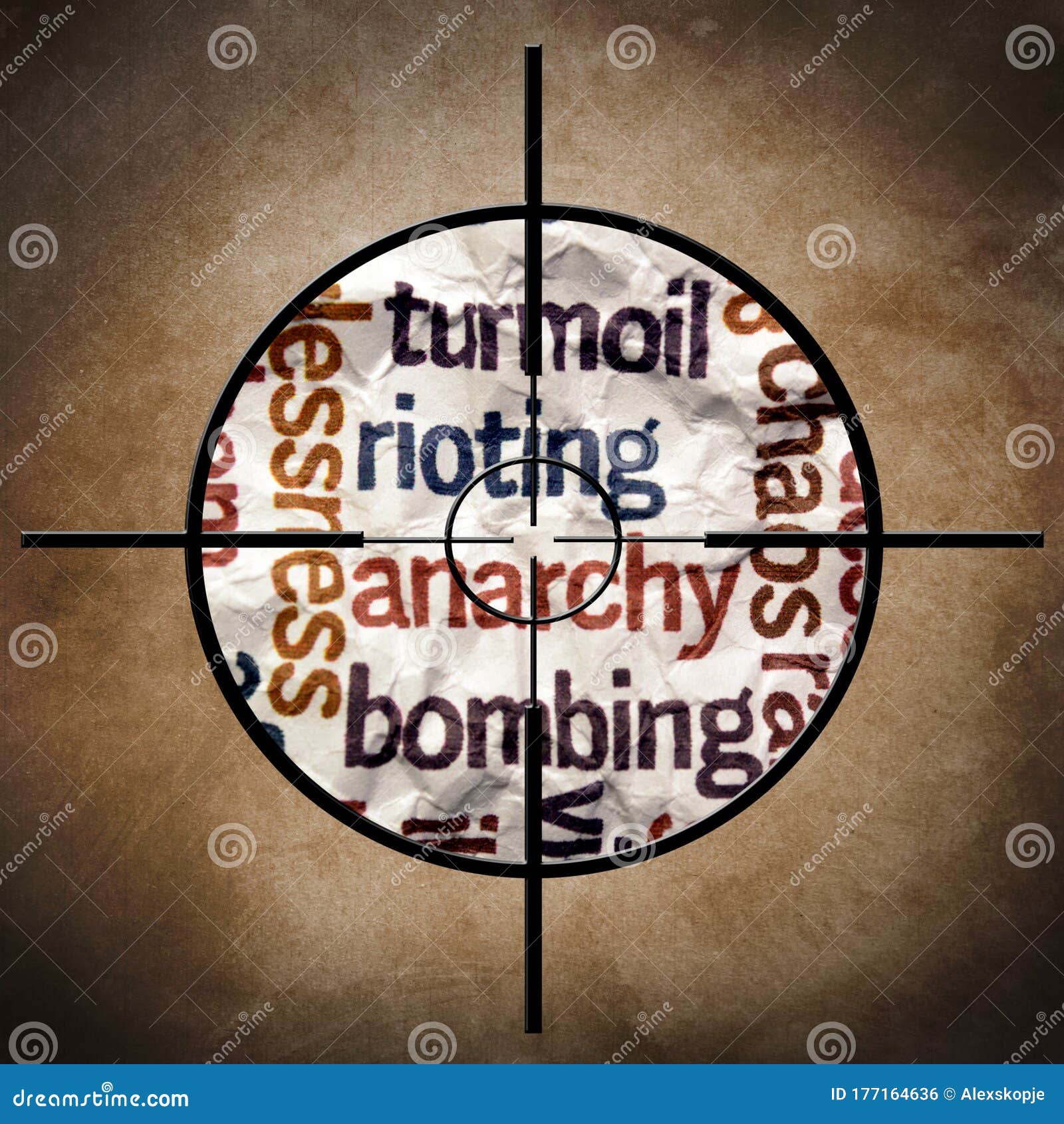 Rioting anarchy bombing stock photo. Image of extremism - 177164636