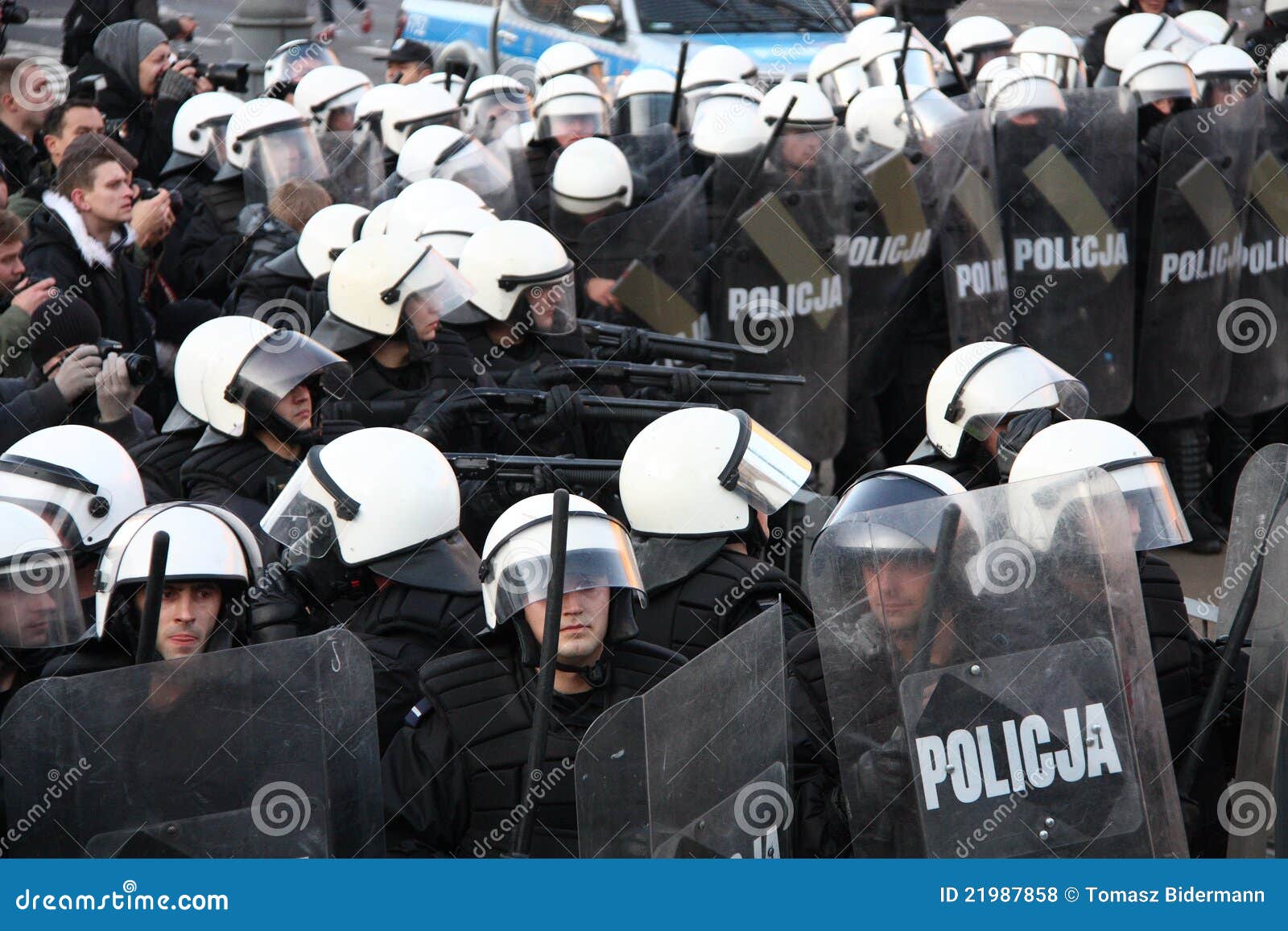 Riots editorial stock photo. Image of frustration, poland - 21987858