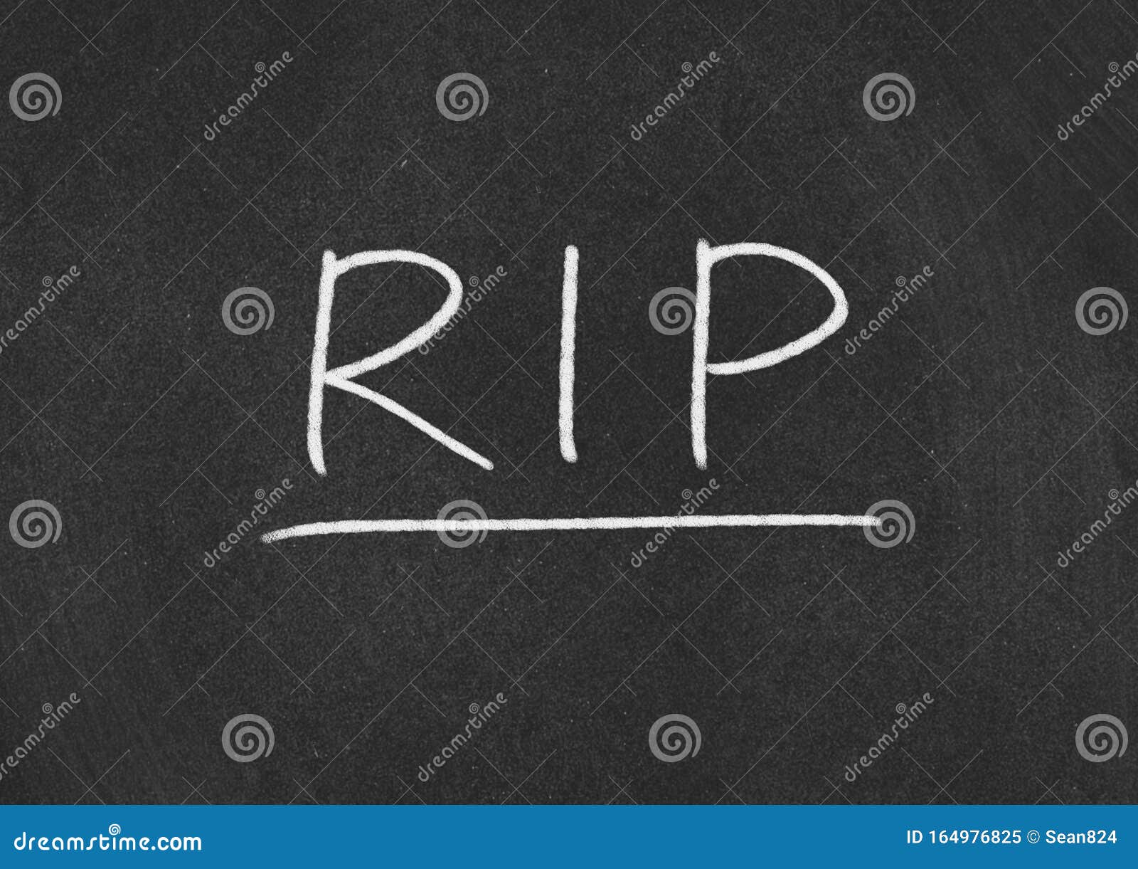 Rip stock image. Image of chalkboard, chalk, word, abstract - 164976825