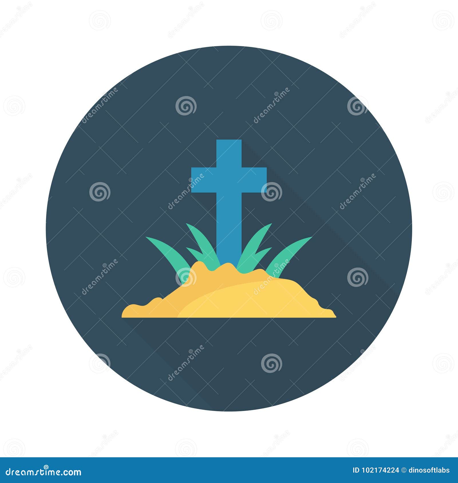 Rip stock illustration. Illustration of cemetry, dead - 102174224