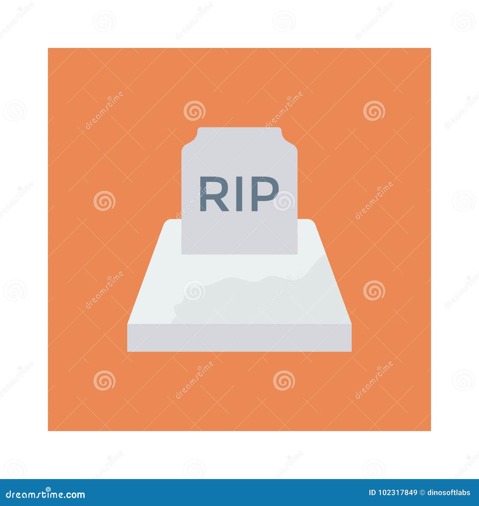 Rip stock illustration. Illustration of coffin, guardar - 102317849