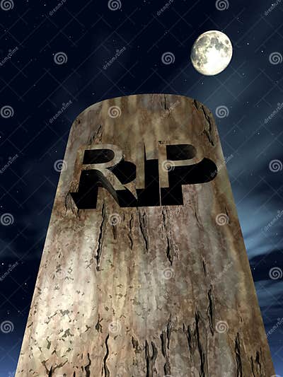 RIP Graves 9 stock illustration. Illustration of conceptual - 616187