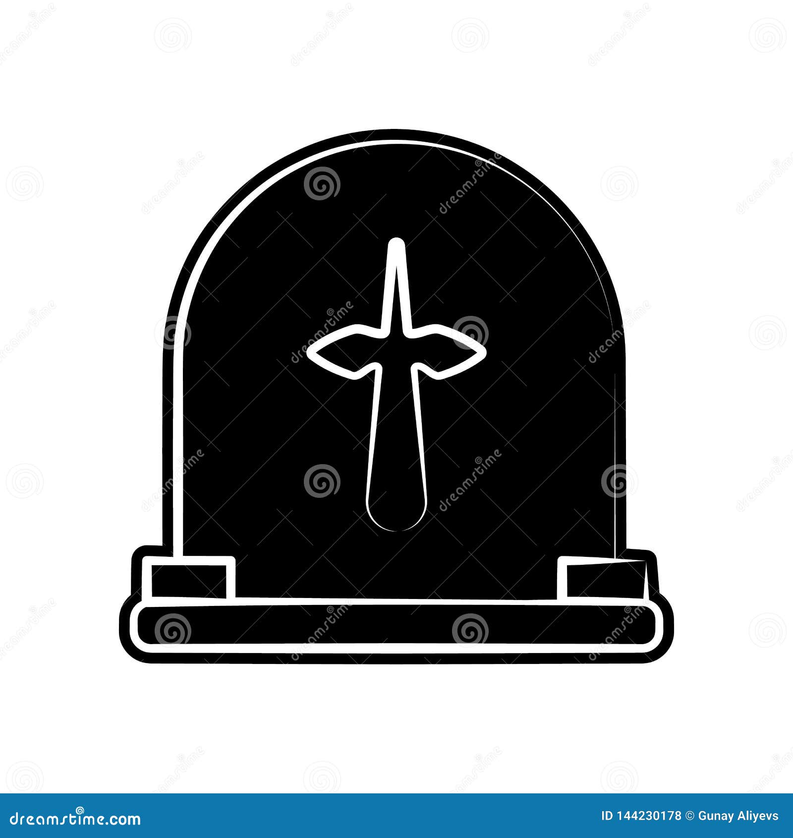 Rip Icon. Element of Dia De Muertos for Mobile Concept and Web Apps ...