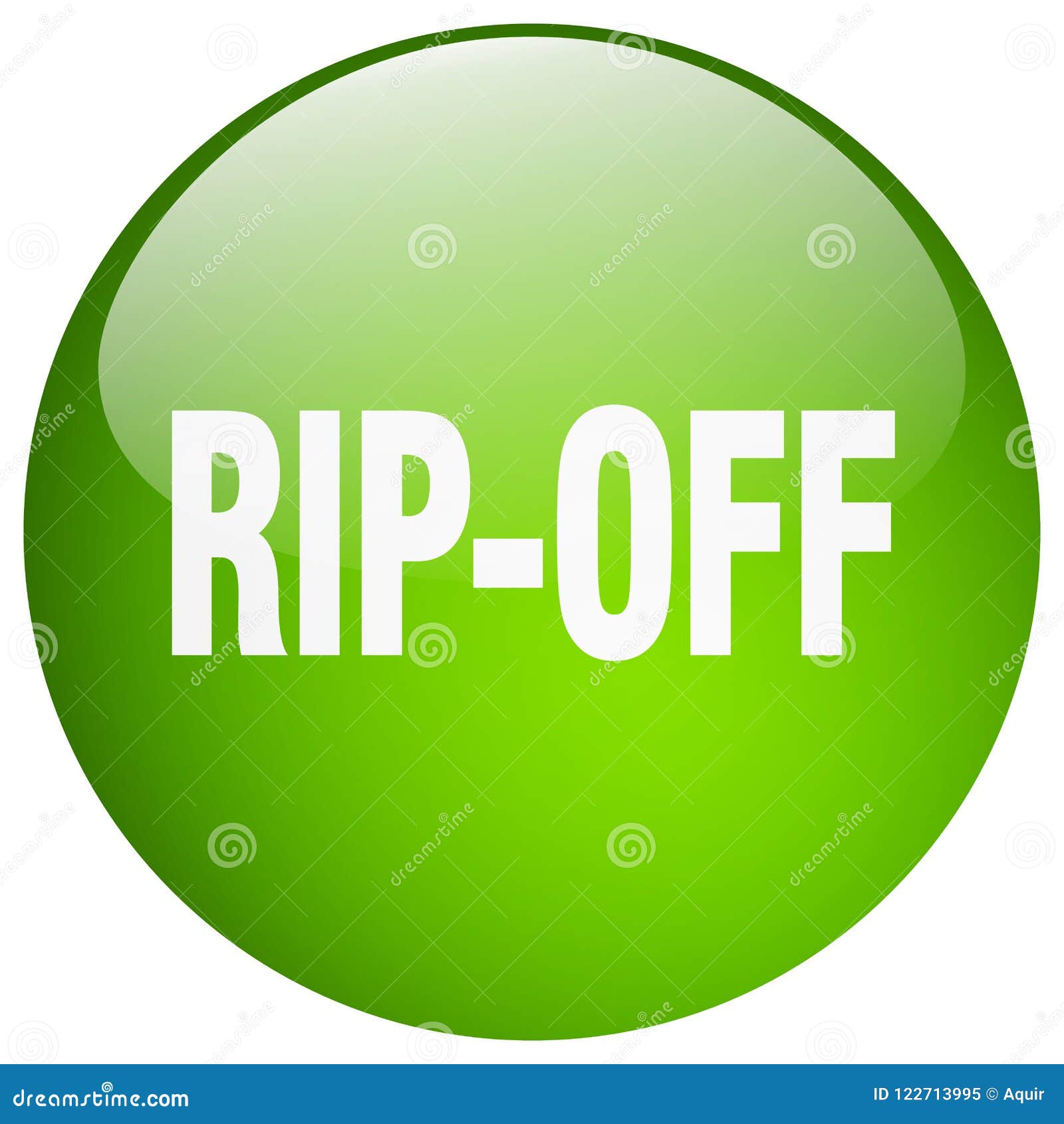 Rip-off button stock vector. Illustration of green, label - 122713995