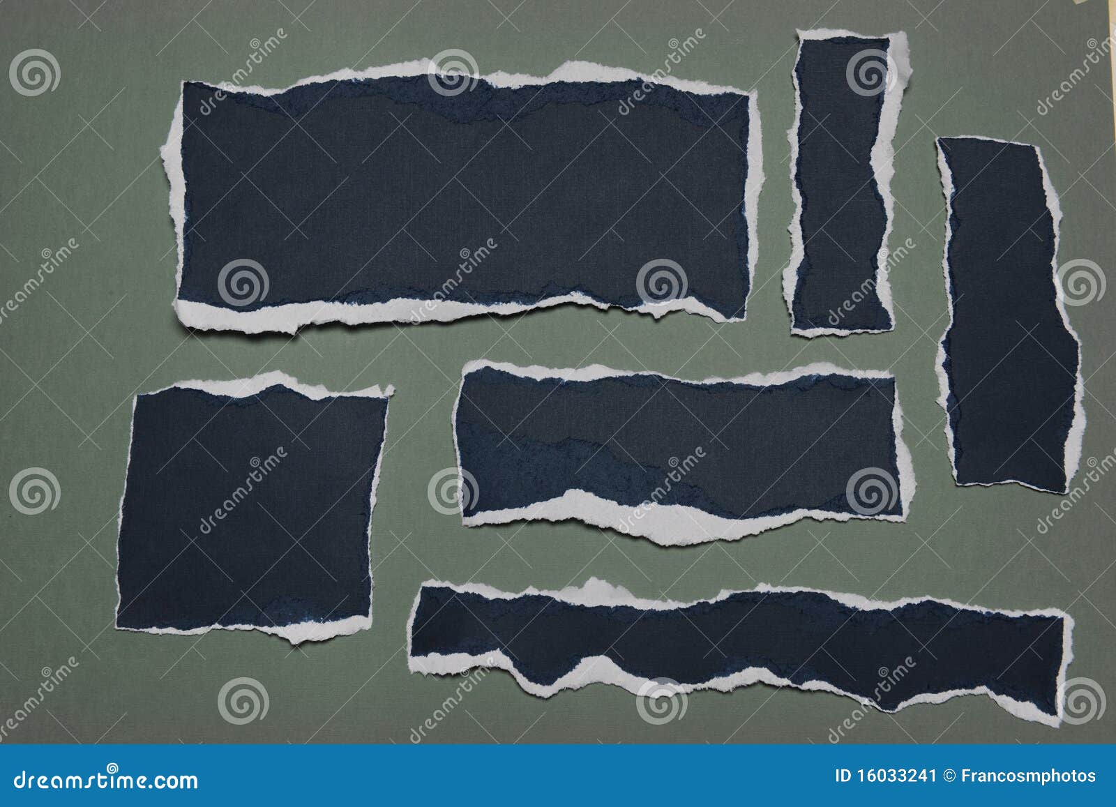 Rip Paper stock image. Image of torn, blue, abstract - 16033241