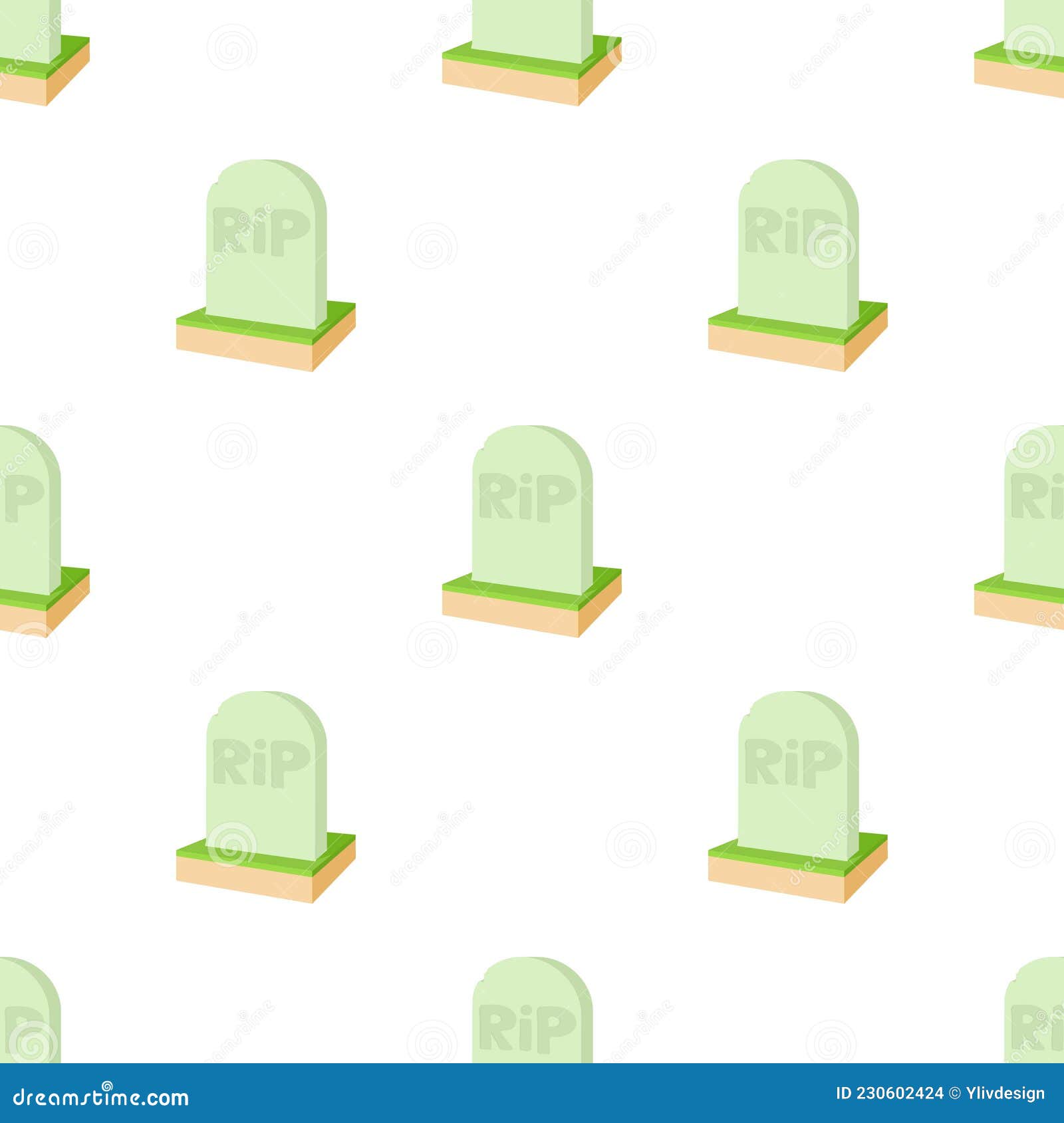 Rip Pattern Seamless Vector Stock Vector - Illustration of tomb, rest ...