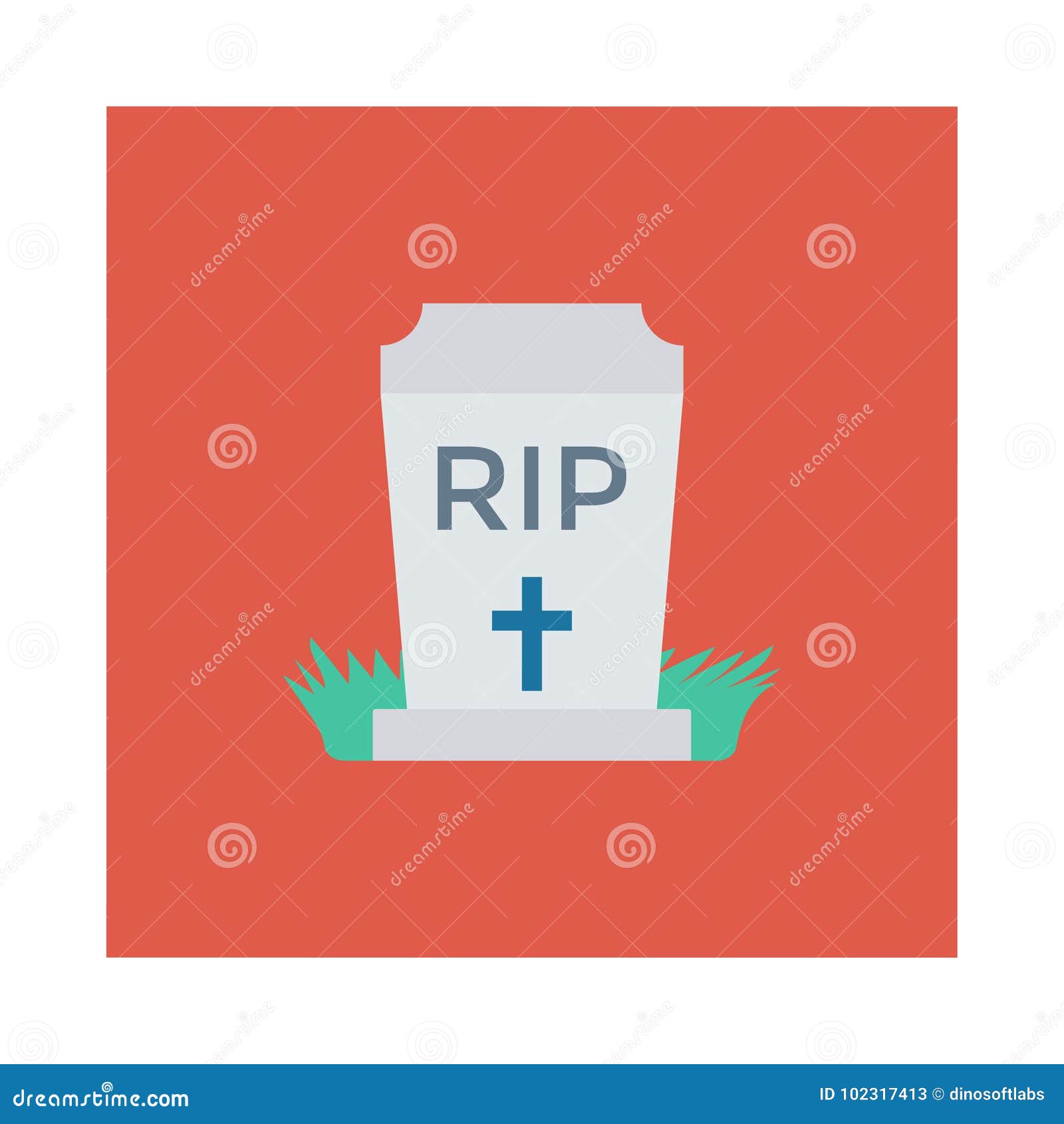 Rip stock illustration. Illustration of halloween, christianity - 102317413