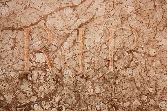 Rip sign stock image. Image of religious, peaceful, stonework - 15709815