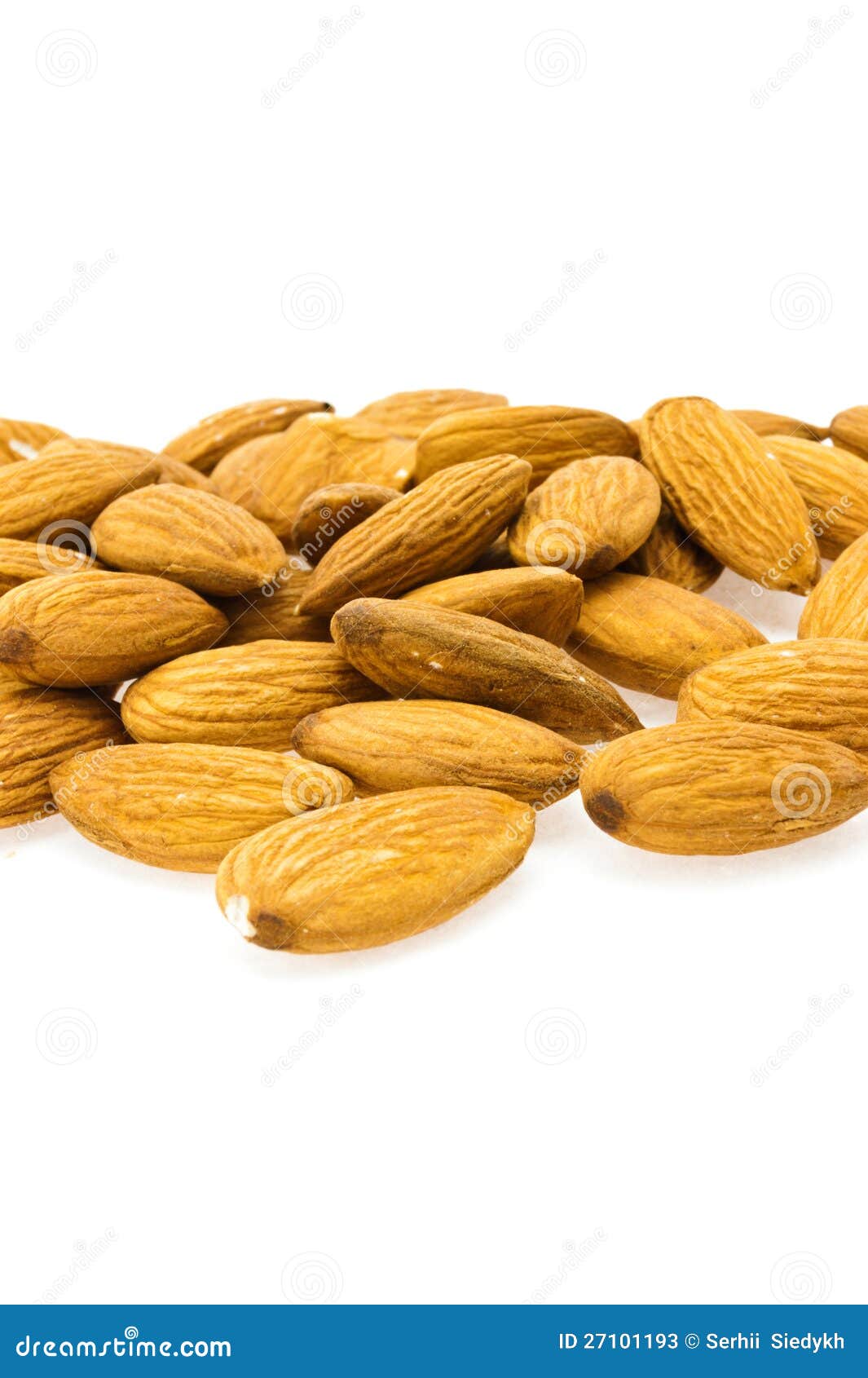 Ripe almonds stock image. Image of food, grain, white - 27101193