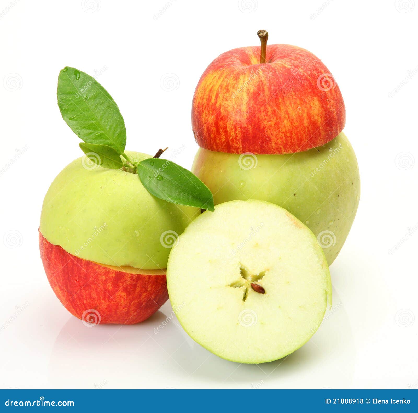 Ripe apples stock photo. Image of vegetarian, apple, white - 21888918