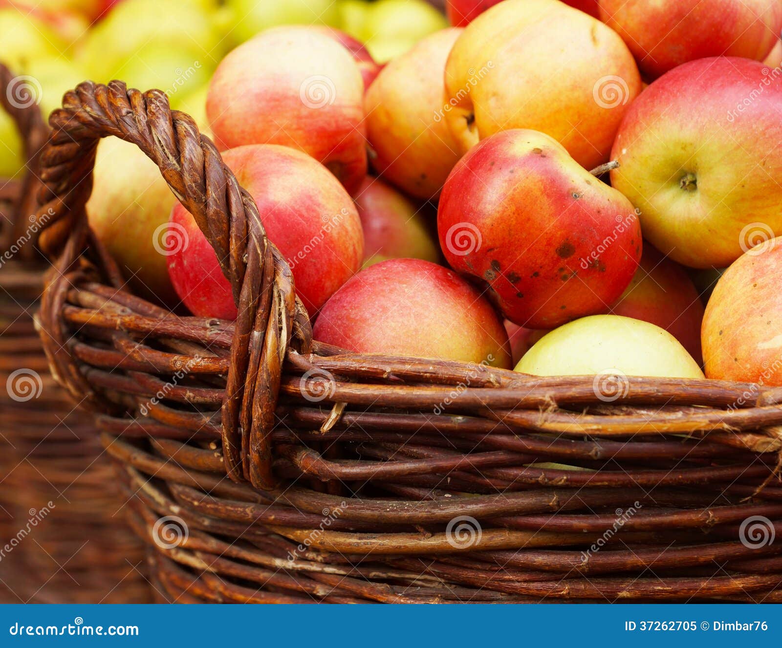 Apples In Basket Royalty-Free Stock Image | CartoonDealer.com #39782638