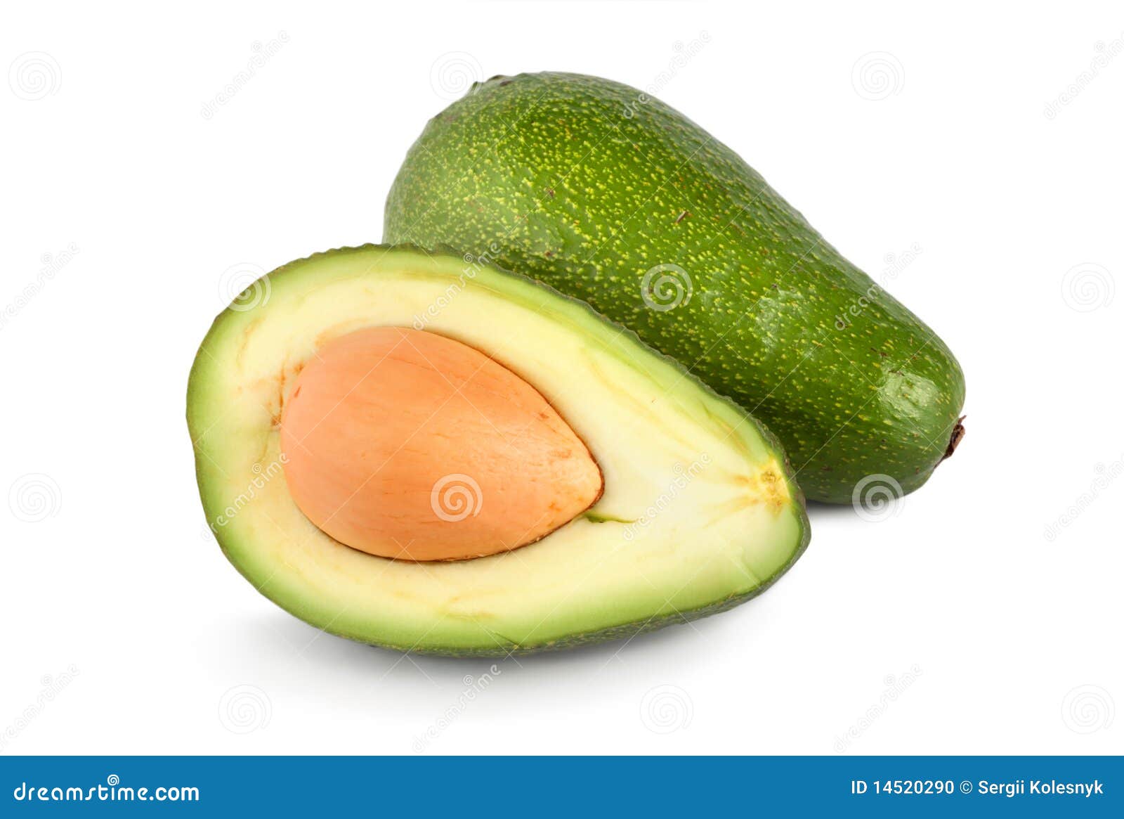 Ripe Avocado Fruits Laid Out In A Circle. Hass, Pinkerton, Puebla ...