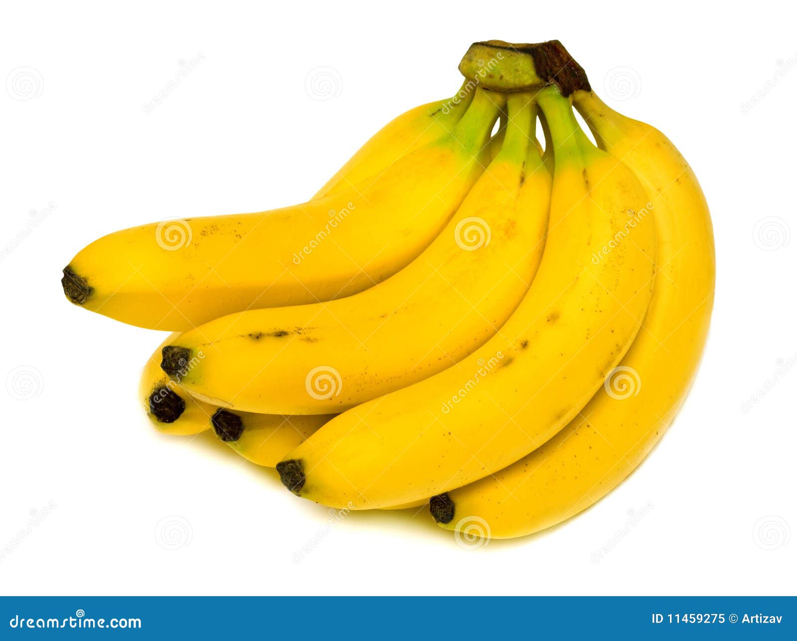 Ripe bananas stock image. Image of tropical, snack, ripe - 11459275