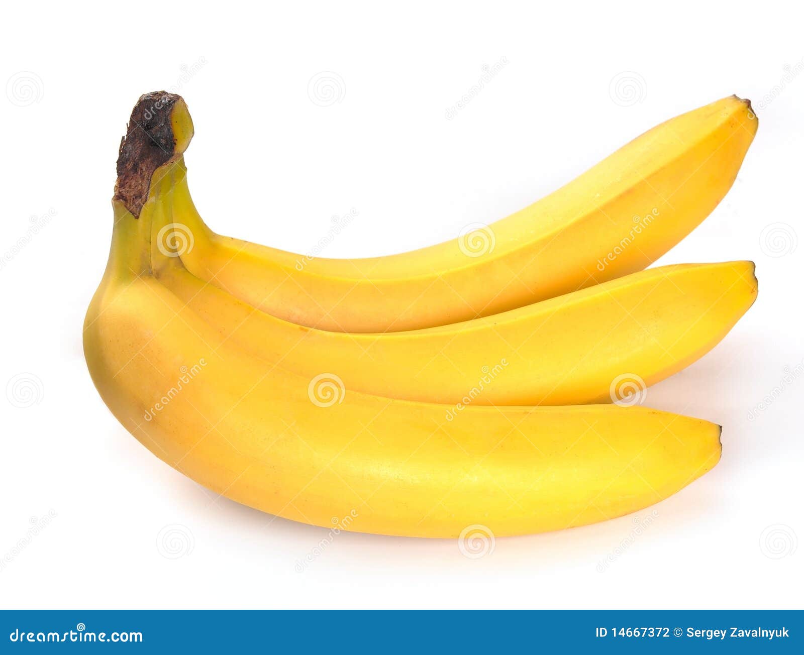 Ripe bananas stock photo. Image of food, yellow, dessert - 14667372