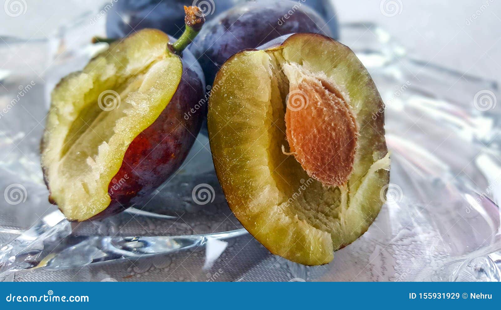 Ripe blue plums image of a stock image. Image of healthy - 155931929