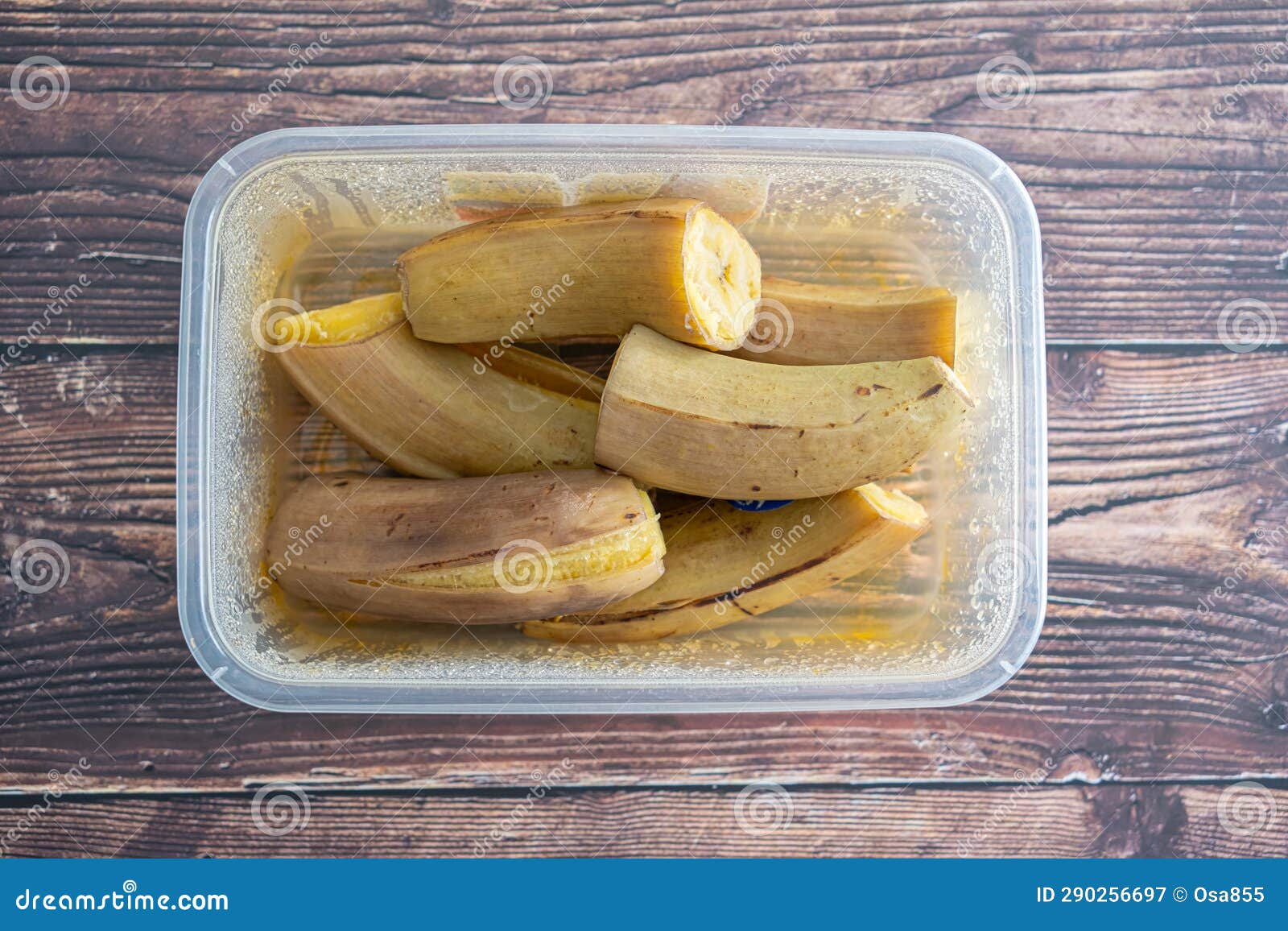Ripe Boiled Plantain Ready To Eat Stock Image - Image of boiled, ripe ...