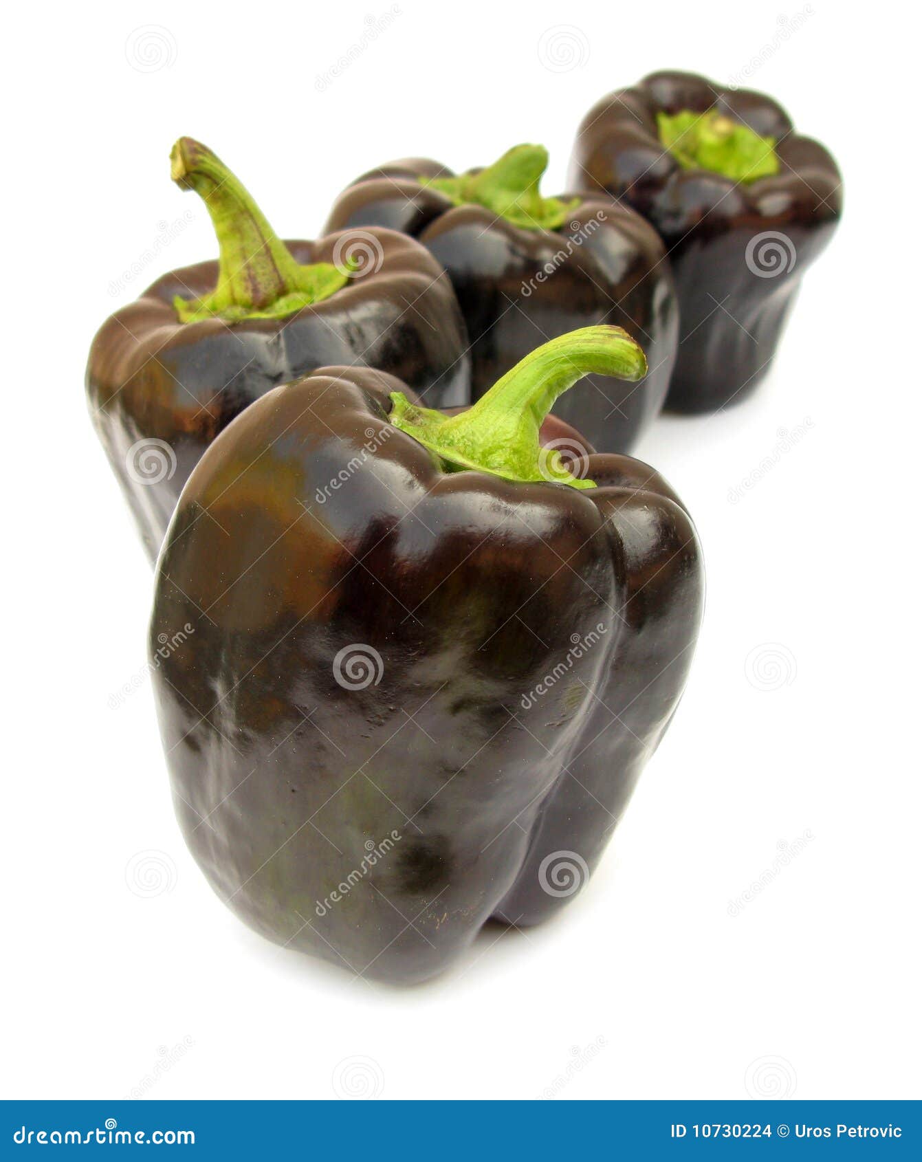 Ripe brown peppers stock photo. Image of details, brown - 10730224