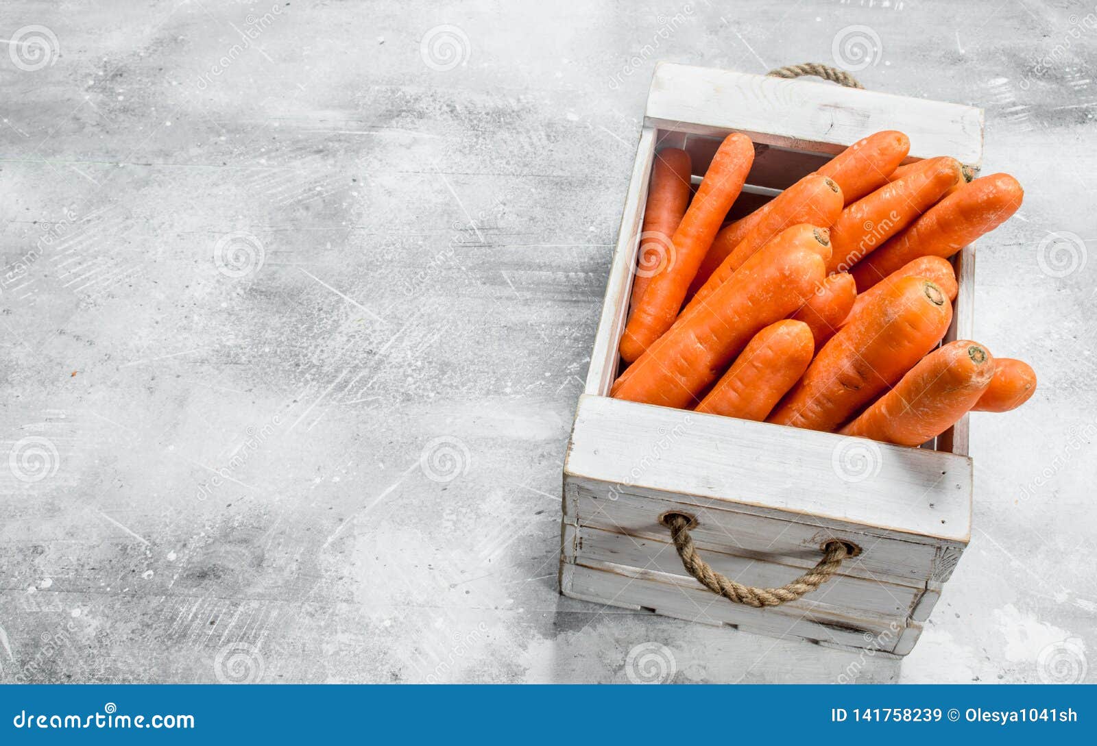 Ripe carrot in the box stock image. Image of delicious - 141758239