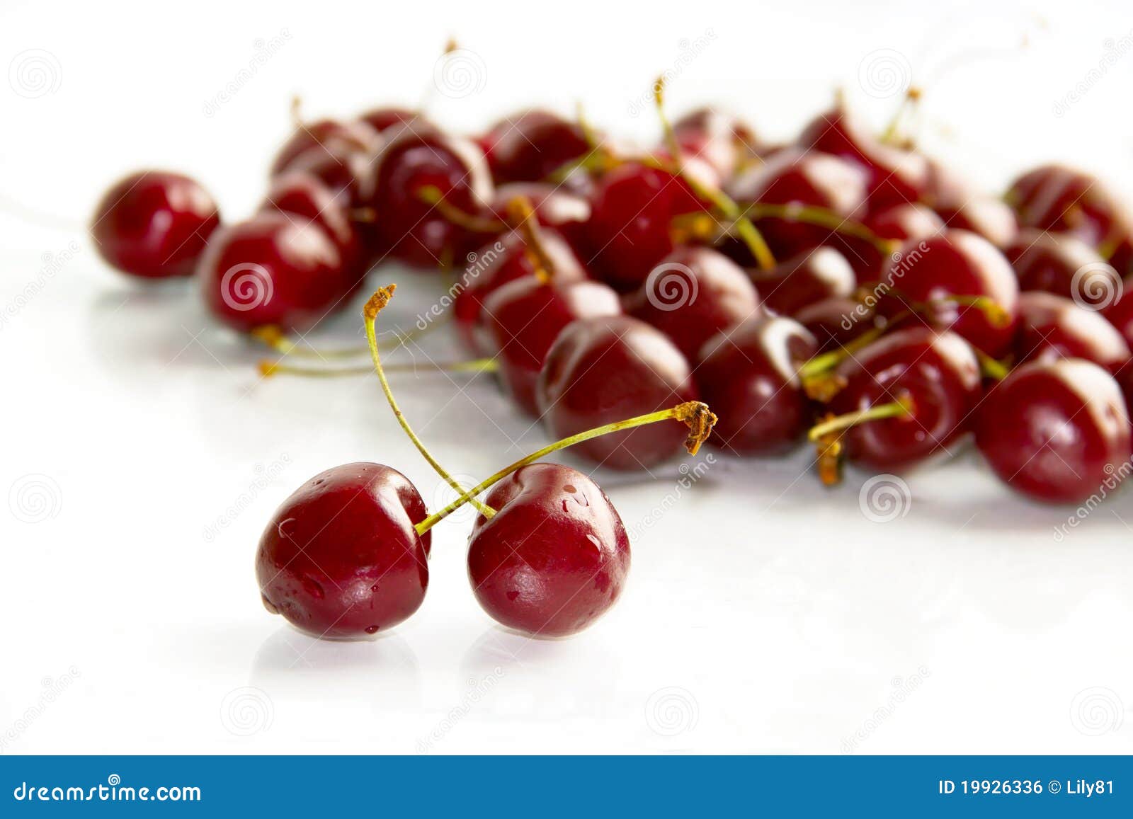 Ripe cherry stock photo. Image of round, food, berry - 19926336