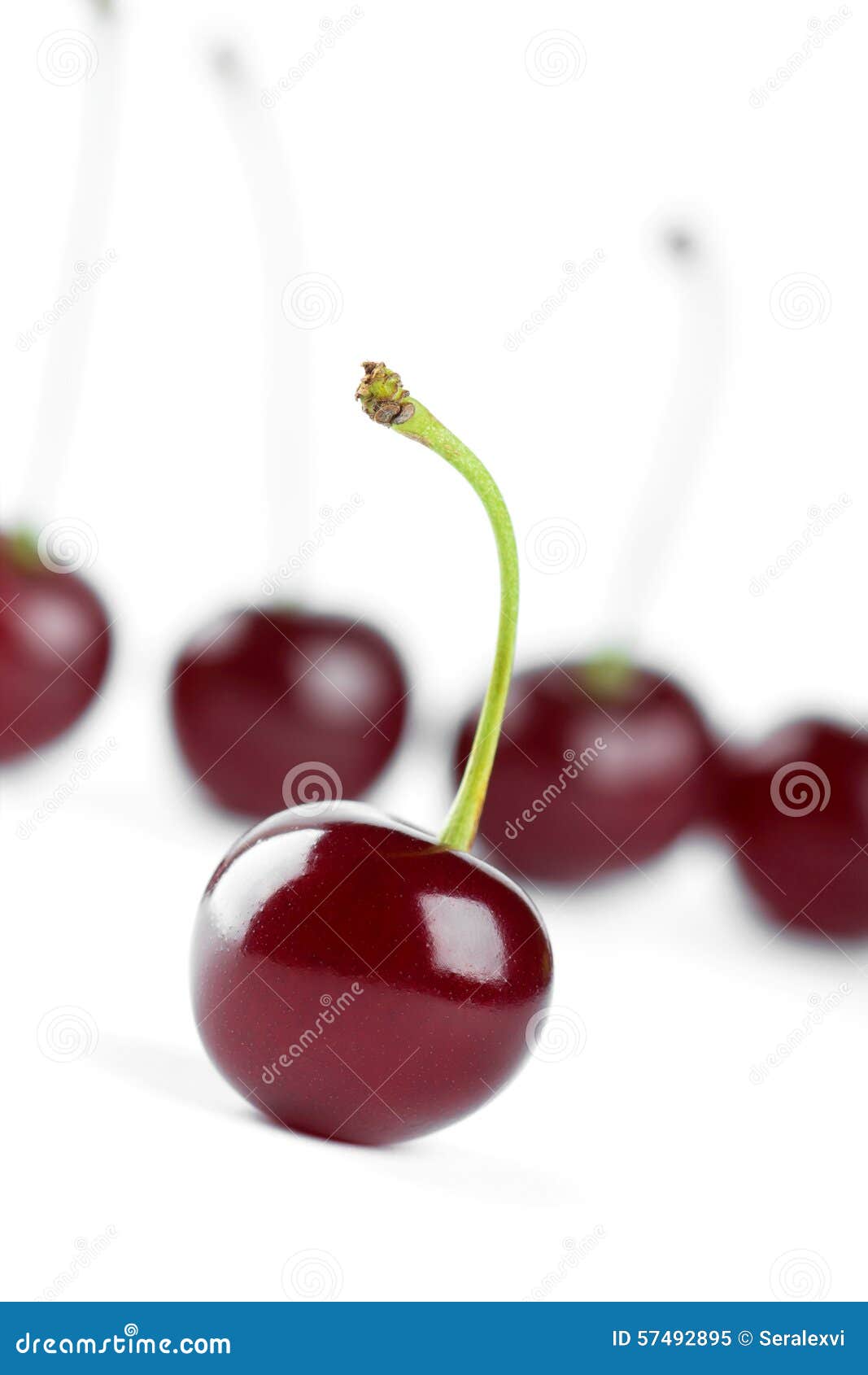 Ripe cherry stock image. Image of white, berry, freshness - 57492895