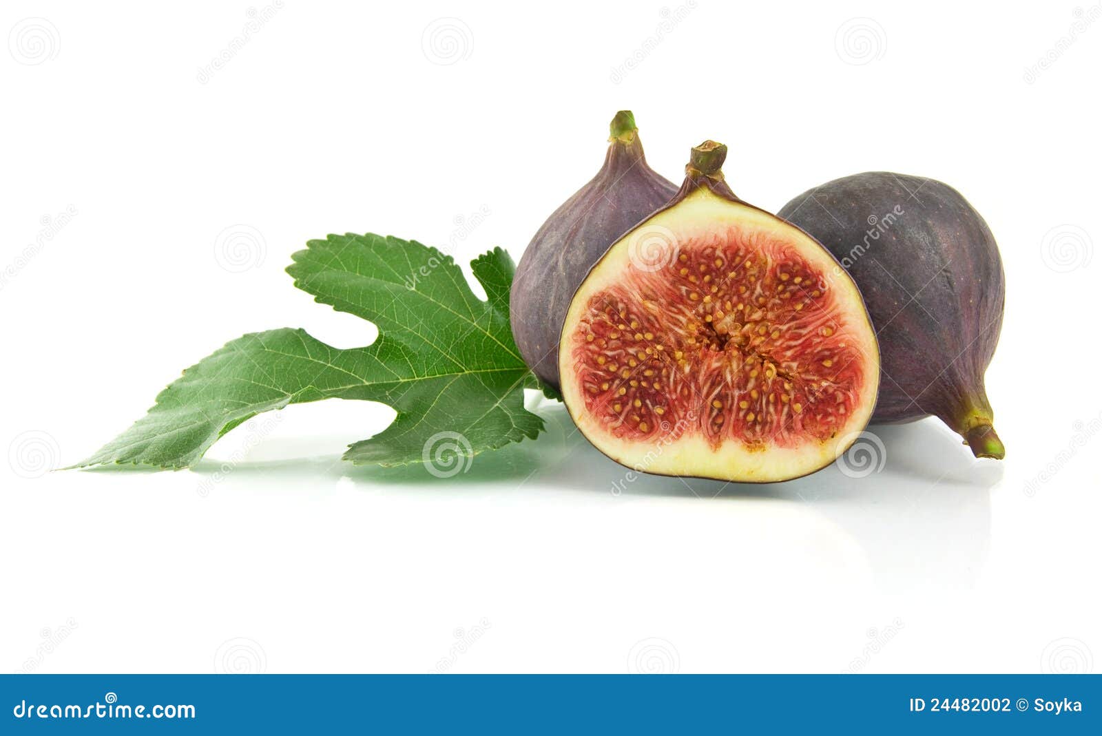 Ripe fig stock photo. Image of fruit, health, slice, sweet - 24482002