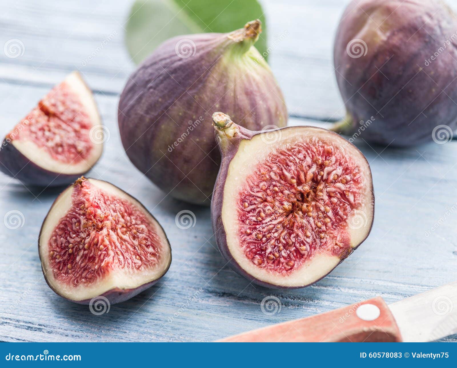 Ripe fig fruits. stock image. Image of food, still, purple - 60578083