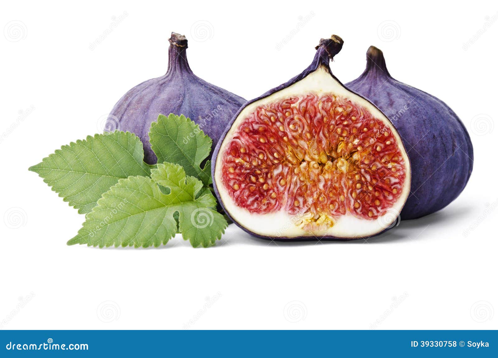 Ripe fig stock photo. Image of closeup, early, isolated - 39330758