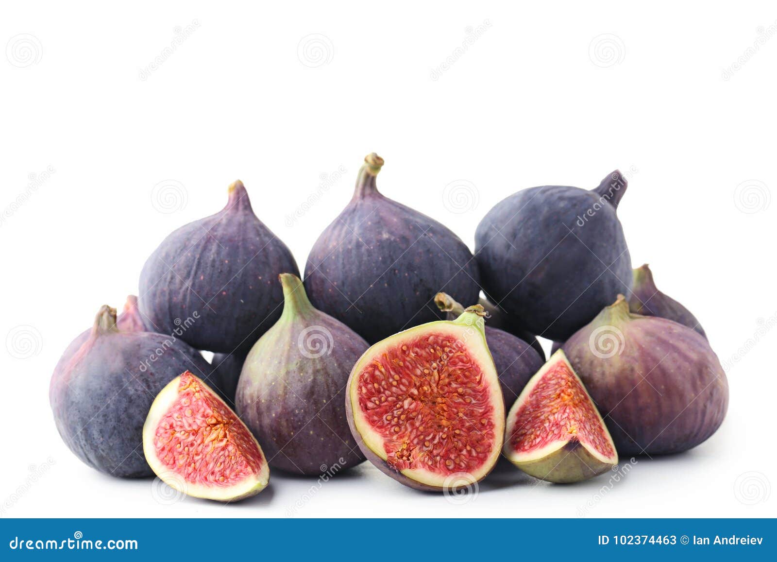 Ripe figs stock image. Image of closeup, organic, slice - 102374463