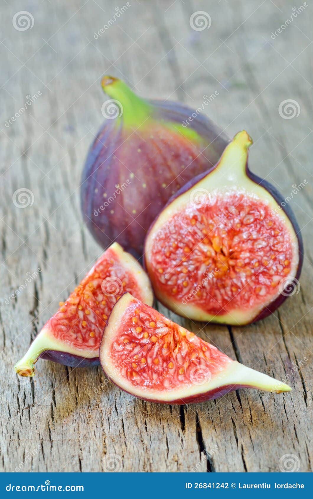 Ripe fresh fig stock photo. Image of halved, juicy, green - 26841242