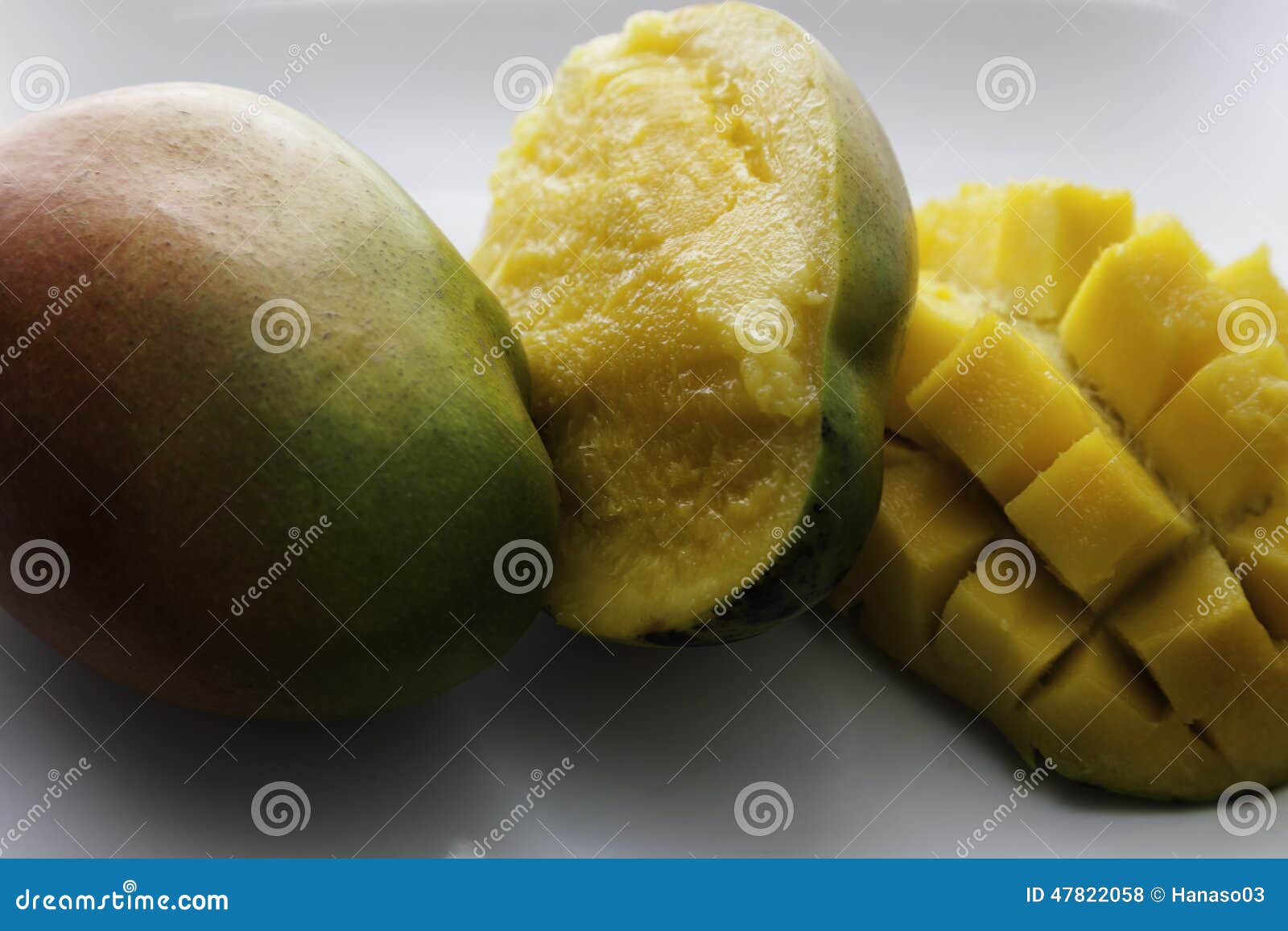 Ripe fresh mangoes stock photo. Image of closeup, juicy - 47822058