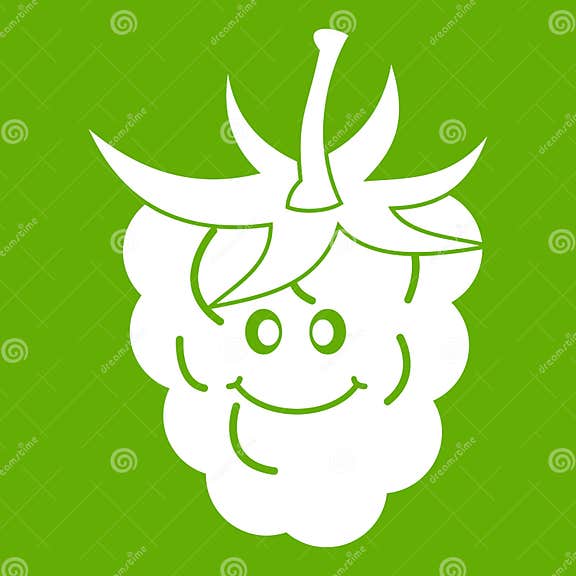 Ripe Fresh Smiling Raspberry Icon Green Stock Vector - Illustration of ... Ripe Fresh Smiling Raspberry Icon Green Stock Vector - Illustration of ...