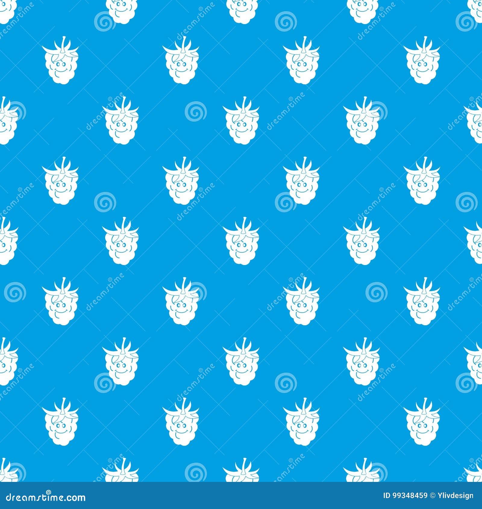 Ripe Fresh Smiling Raspberry Pattern Seamless Blue Stock Vector ... Ripe Fresh Smiling Raspberry Pattern Seamless Blue Stock Vector ...
