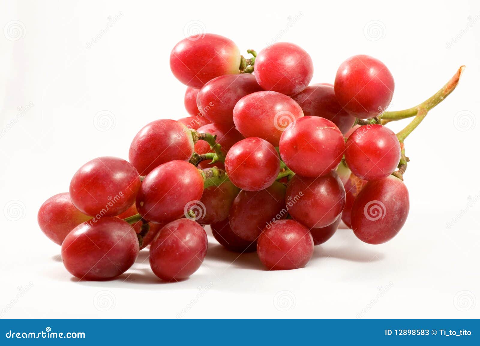 Ripe grapes isolated stock image. Image of macro, nature - 12898583