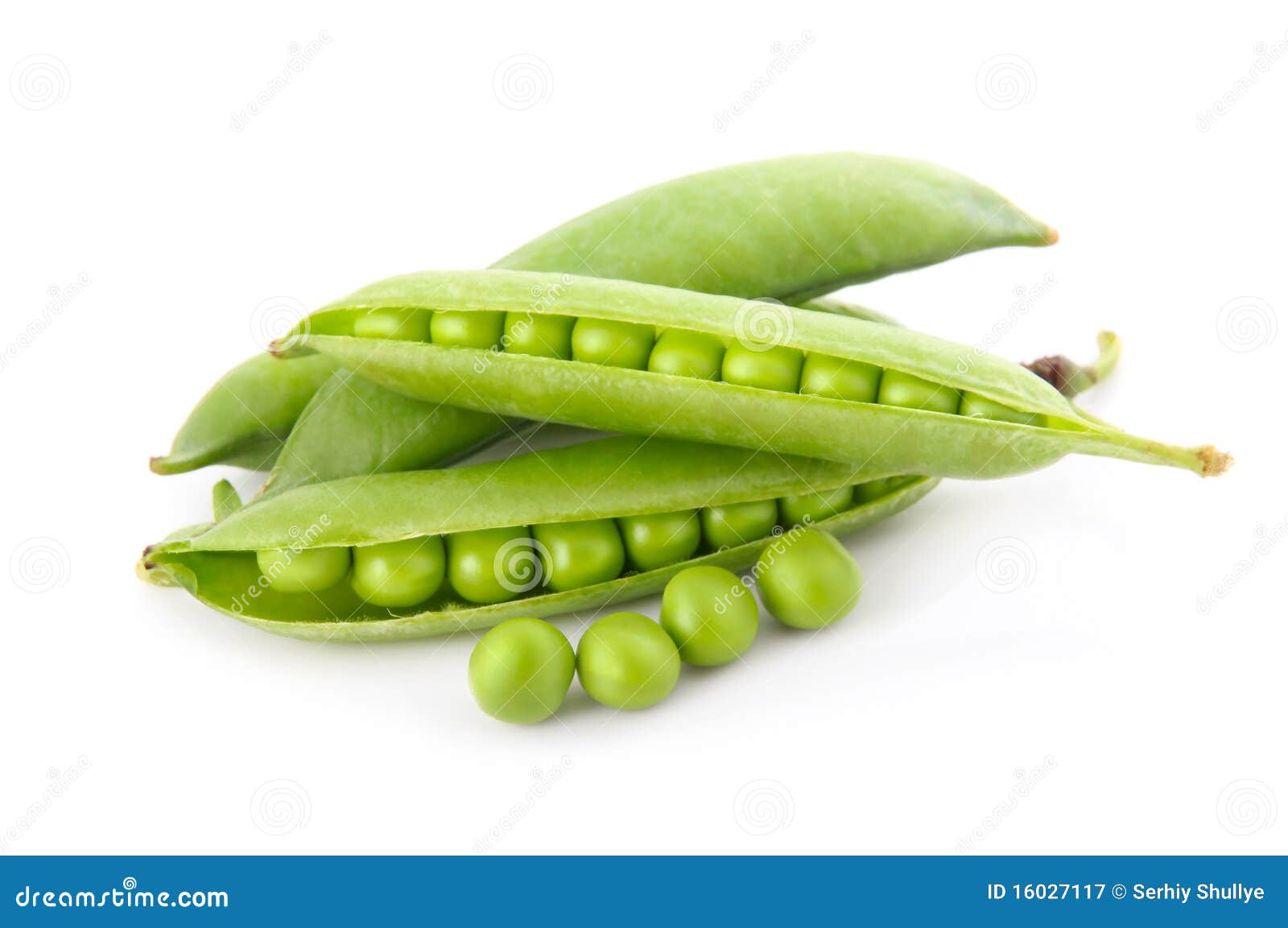 Ripe Green Pea Vegetable Isolated Stock Image - Image of gourmet, ripe ...