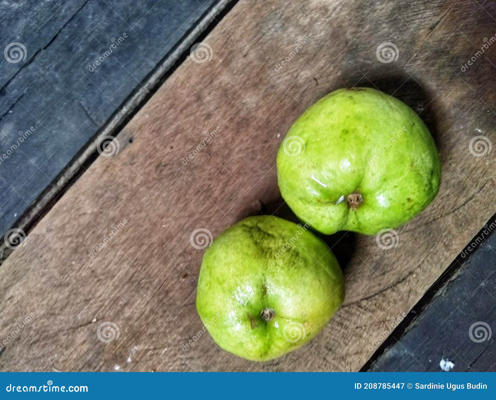 Ripe Guava Fruit on the Floor Boards Stock Image - Image of ripe, dish ...