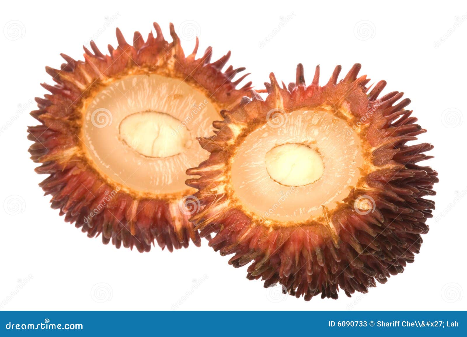 Ripe halved pulasan fruit stock image. Image of pulasan - 6090733
