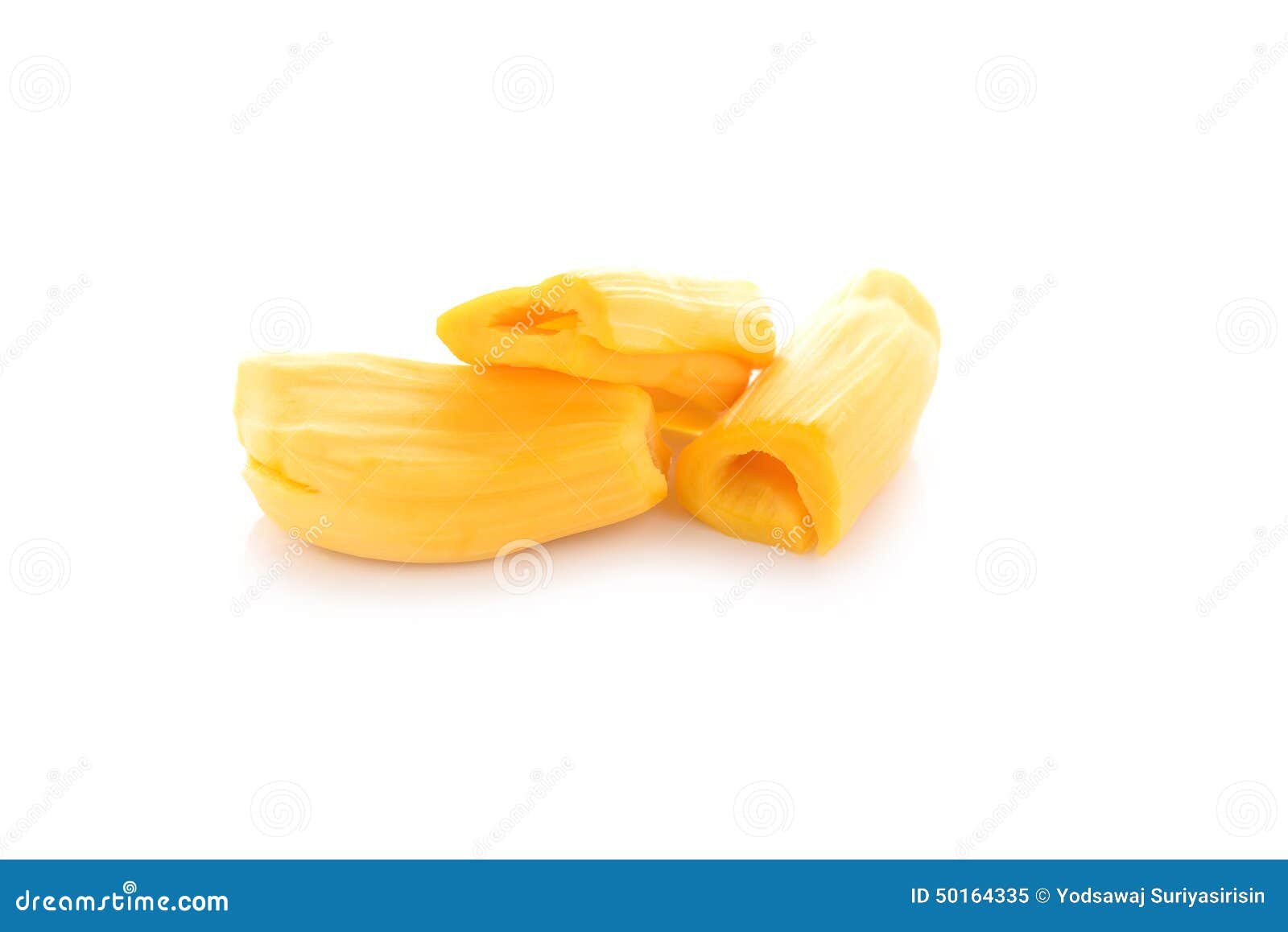 Ripe Jack fruit on white stock image. Image of foodstuff - 50164335