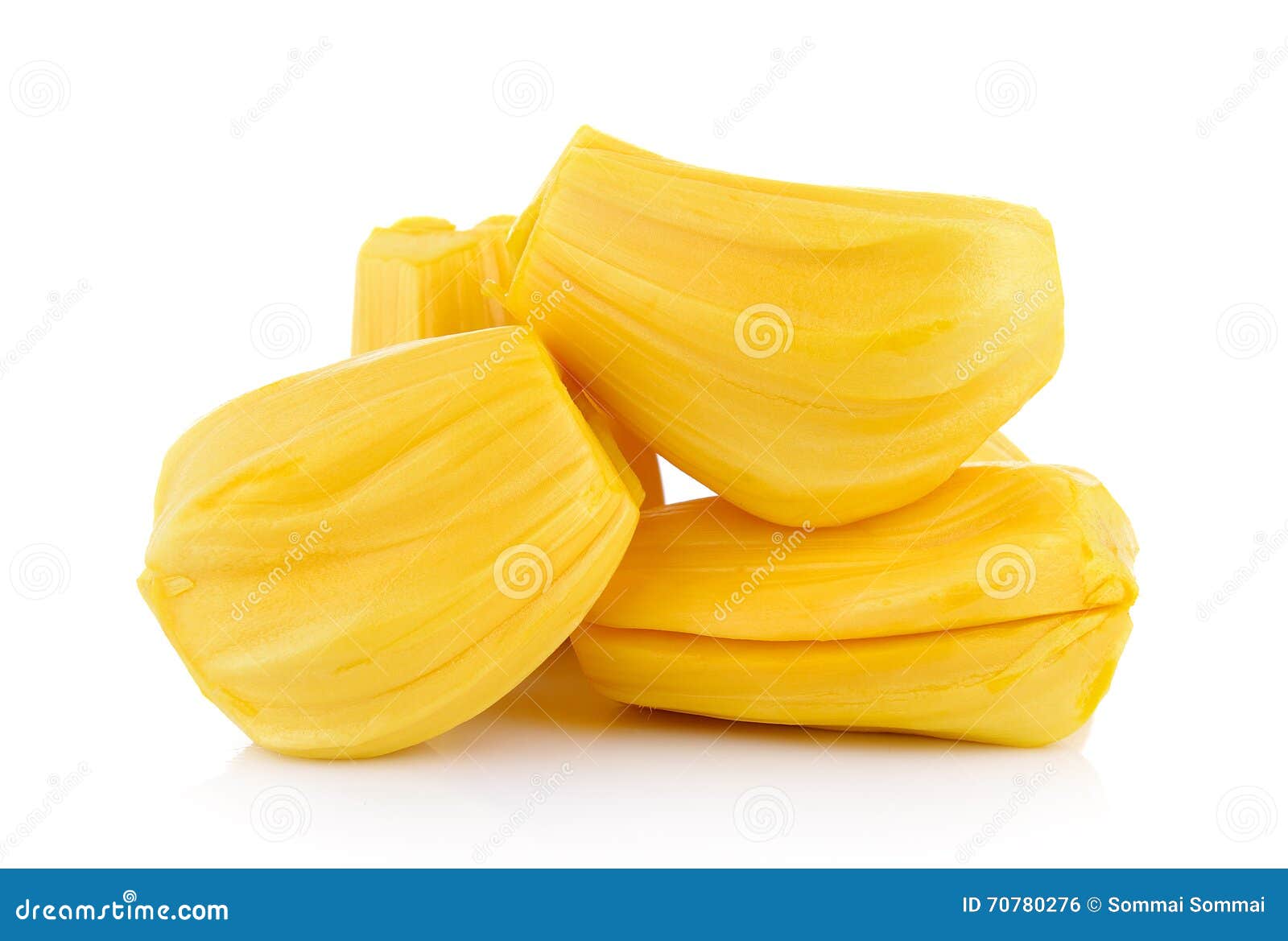 Ripe Jackfruit isolated stock photo. Image of nature - 70780276
