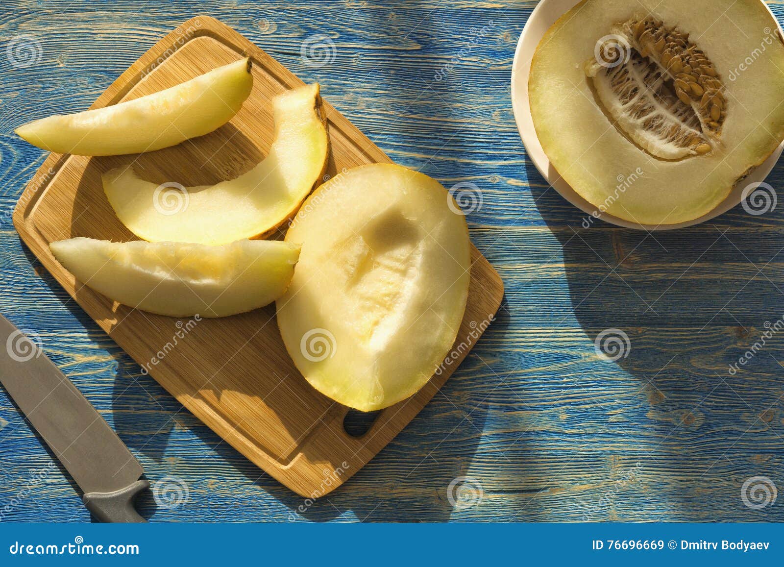 Ripe Juicy Melon in the Sunlight. Stock Image - Image of diet ...
