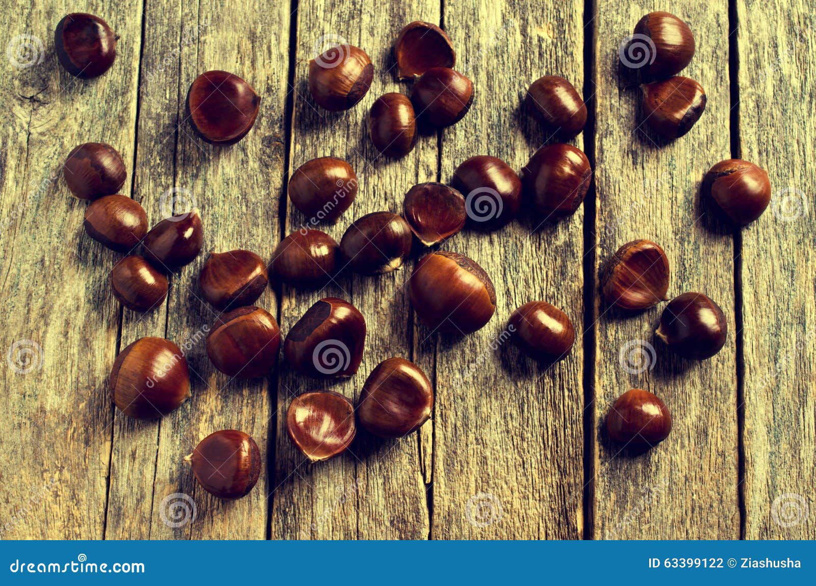 Ripe large chestnuts stock photo. Image of nature, crop - 63399122