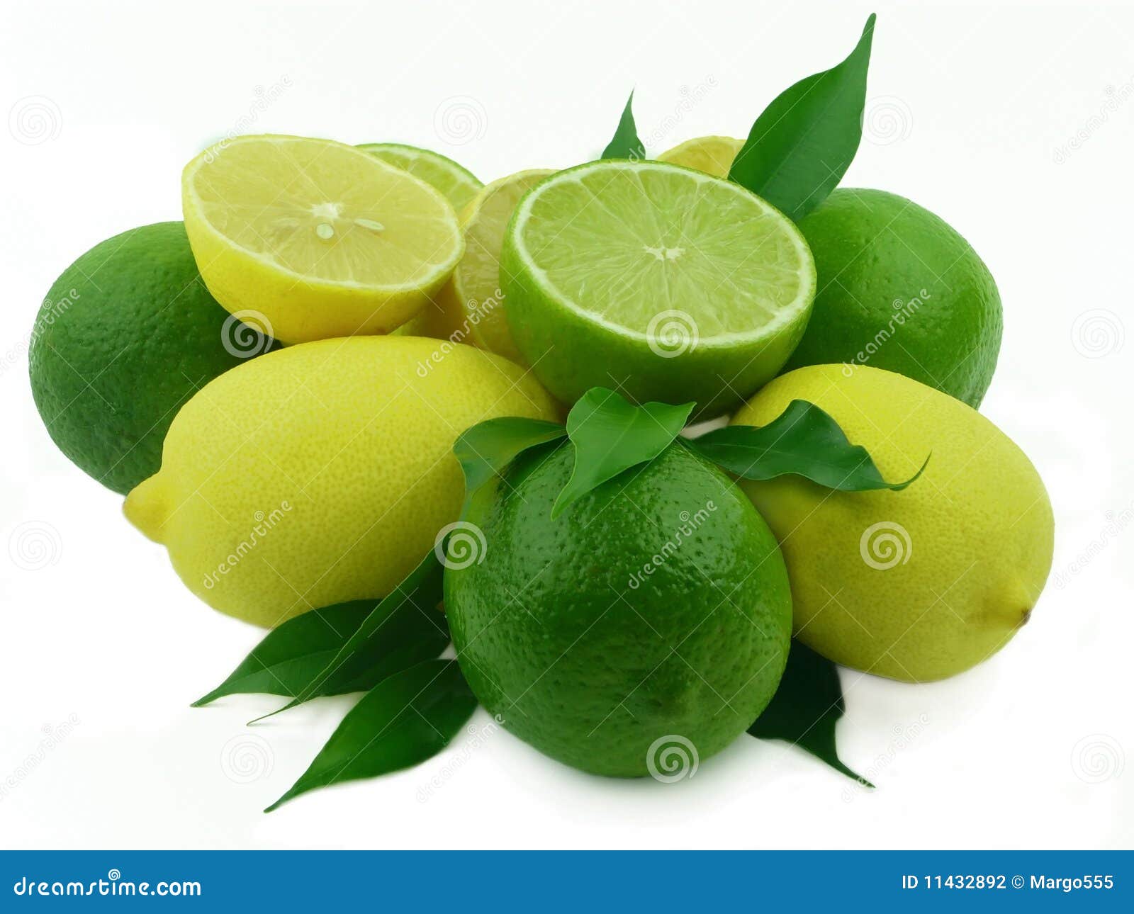 Ripe lemons with leaflets stock photo. Image of tropical - 11432892