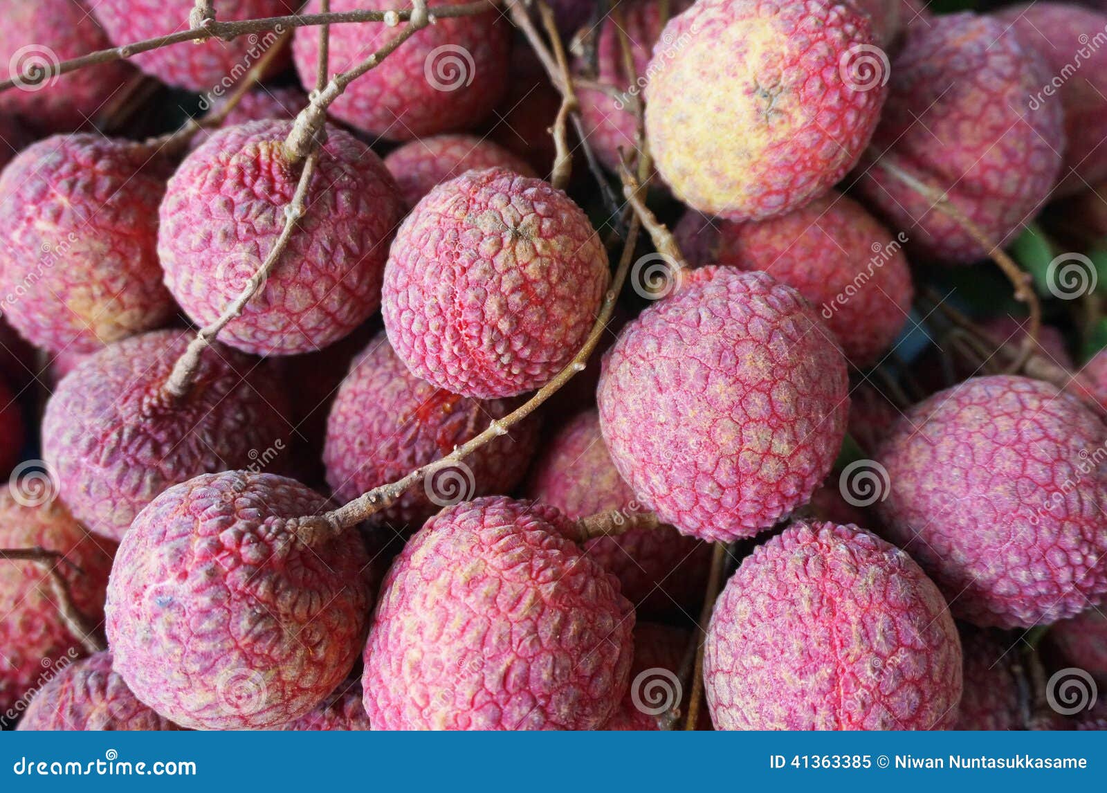 Ripe Lychee stock image. Image of vitamin, litchi, lichi - 41363385