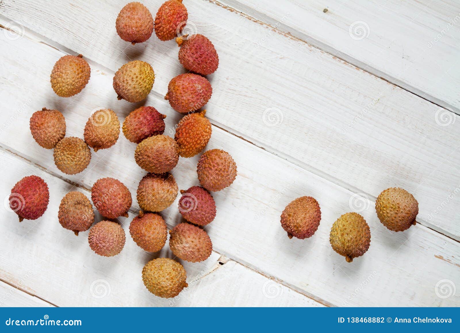 Ripe lychee fruits stock photo. Image of table, juicy - 138468882