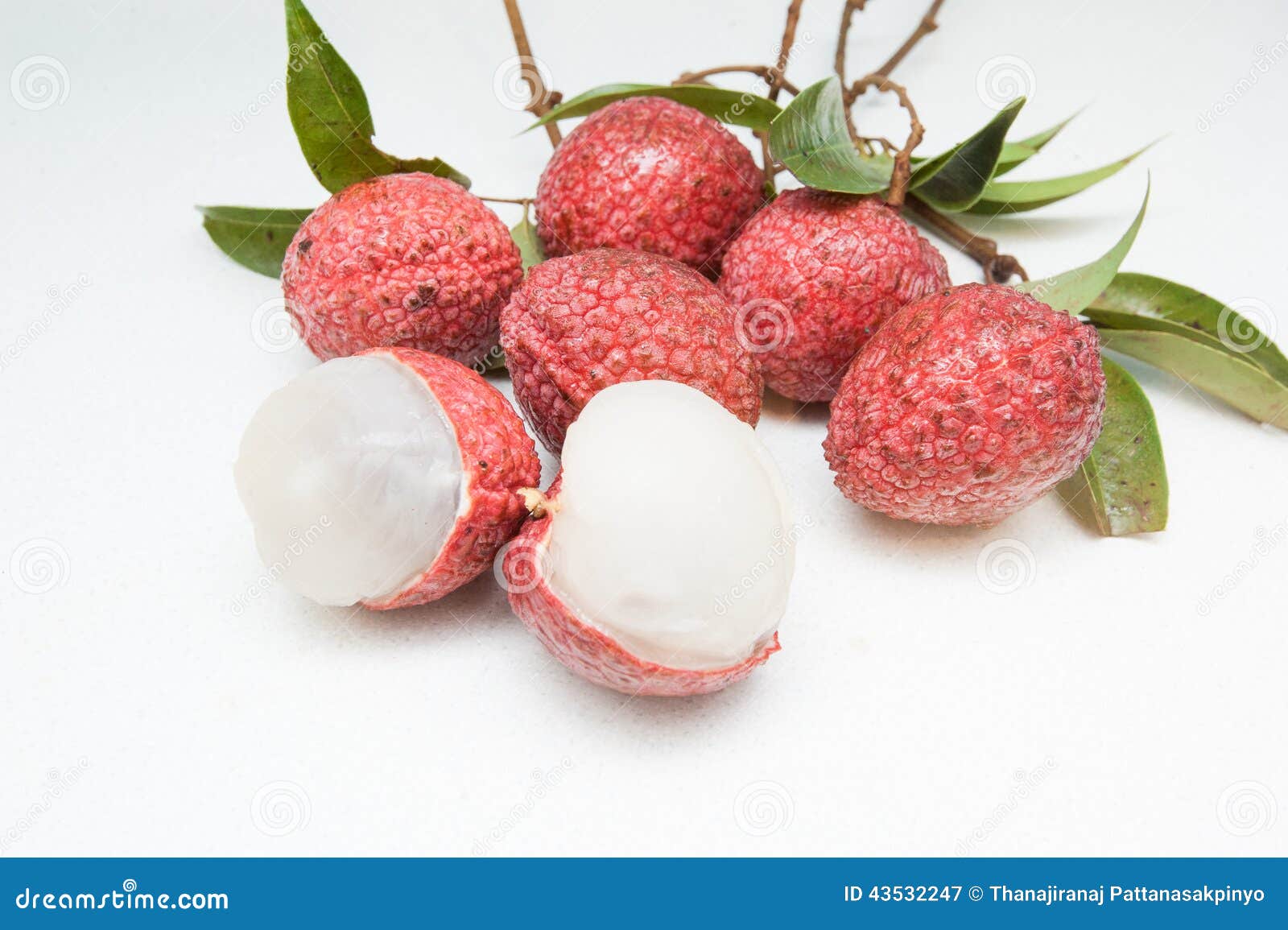 Ripe Lychees stock image. Image of exotic, healthy, asian - 43532247